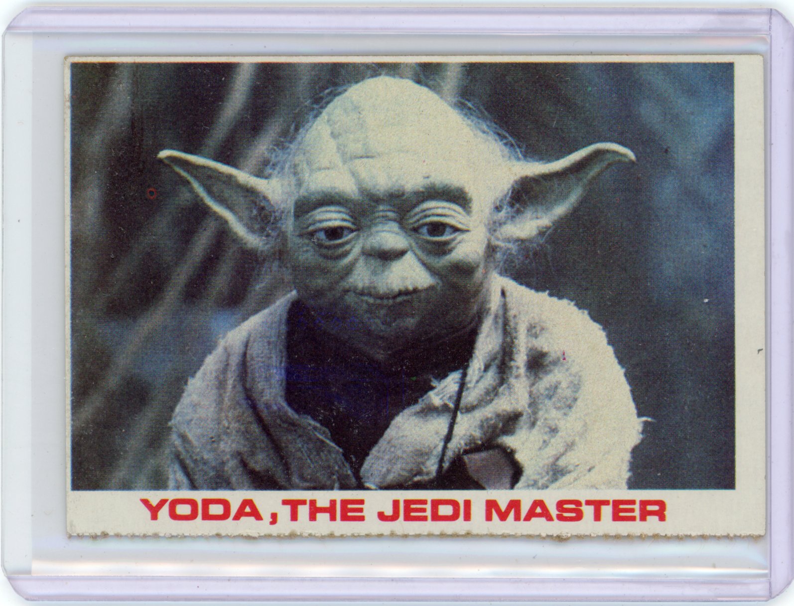 1980 Burger King Star Wars Yoda The Jedi Master Card #1569 ...