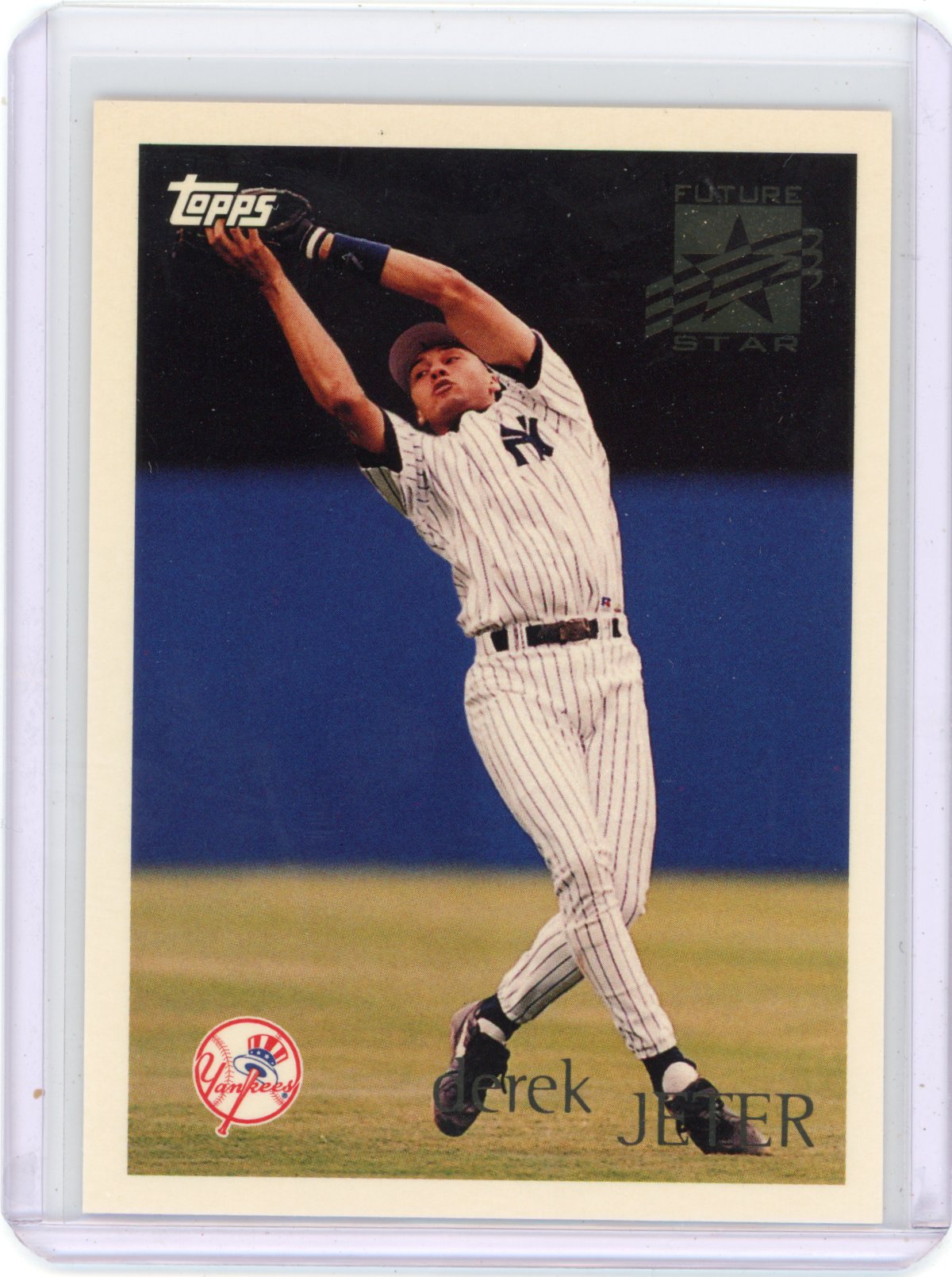 1996 Topps Derek Jeter Future Stars Baseball Rookie Card #2380 ...