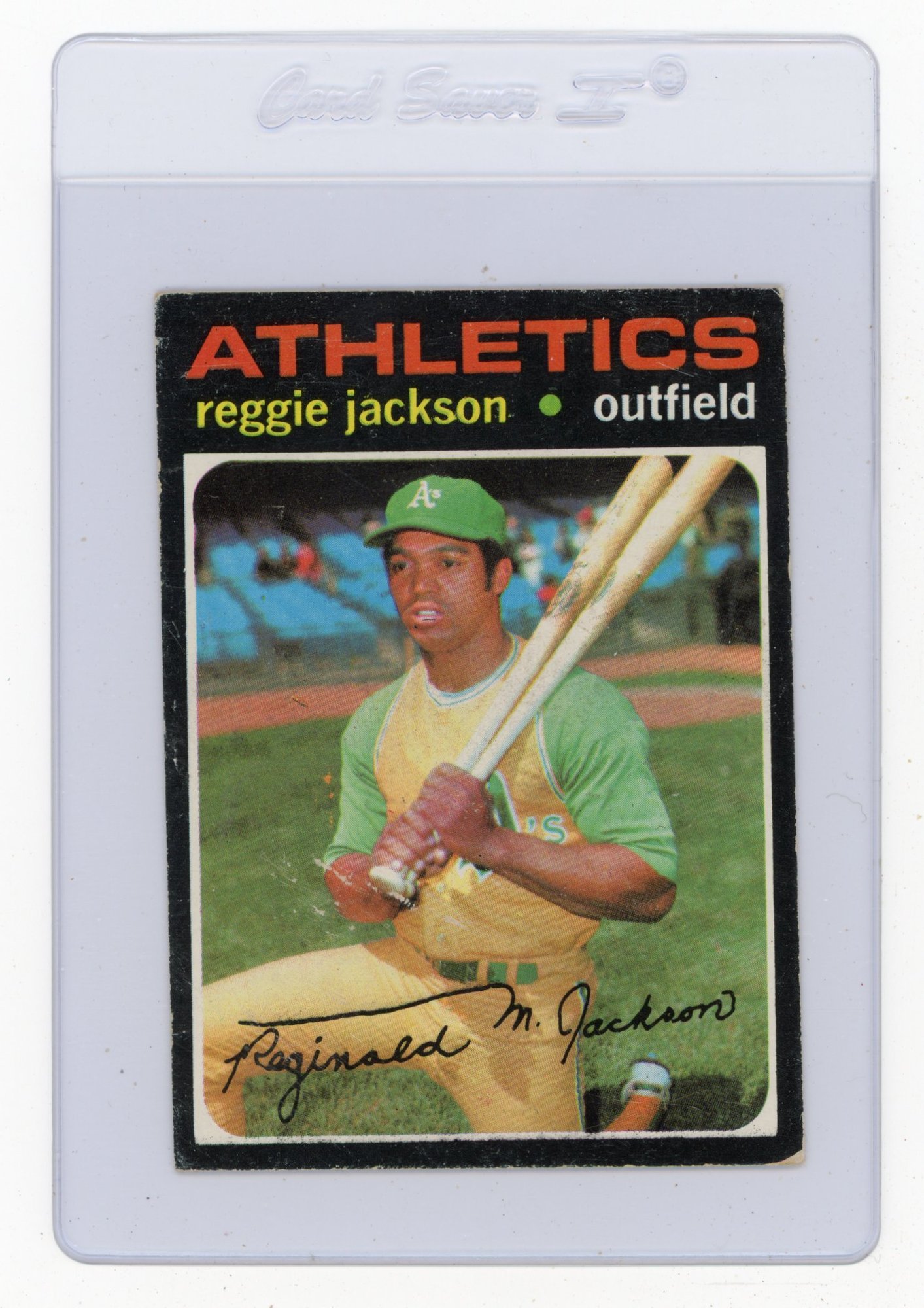 1971 Topps Reggie Jackson Baseball Card #7788 | Auctionninja.com