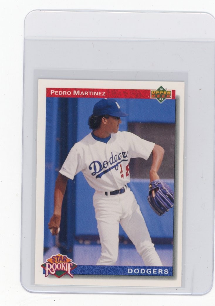 Pedro Martinez Rookie Card 1992 Upper Deck Baseball Card #20423 ...