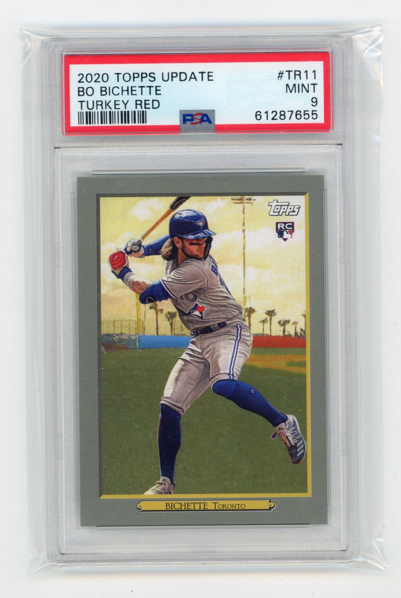 Bo Bichette Rookie Card 2020 Topps Update Turkey Red Baseball Card ...