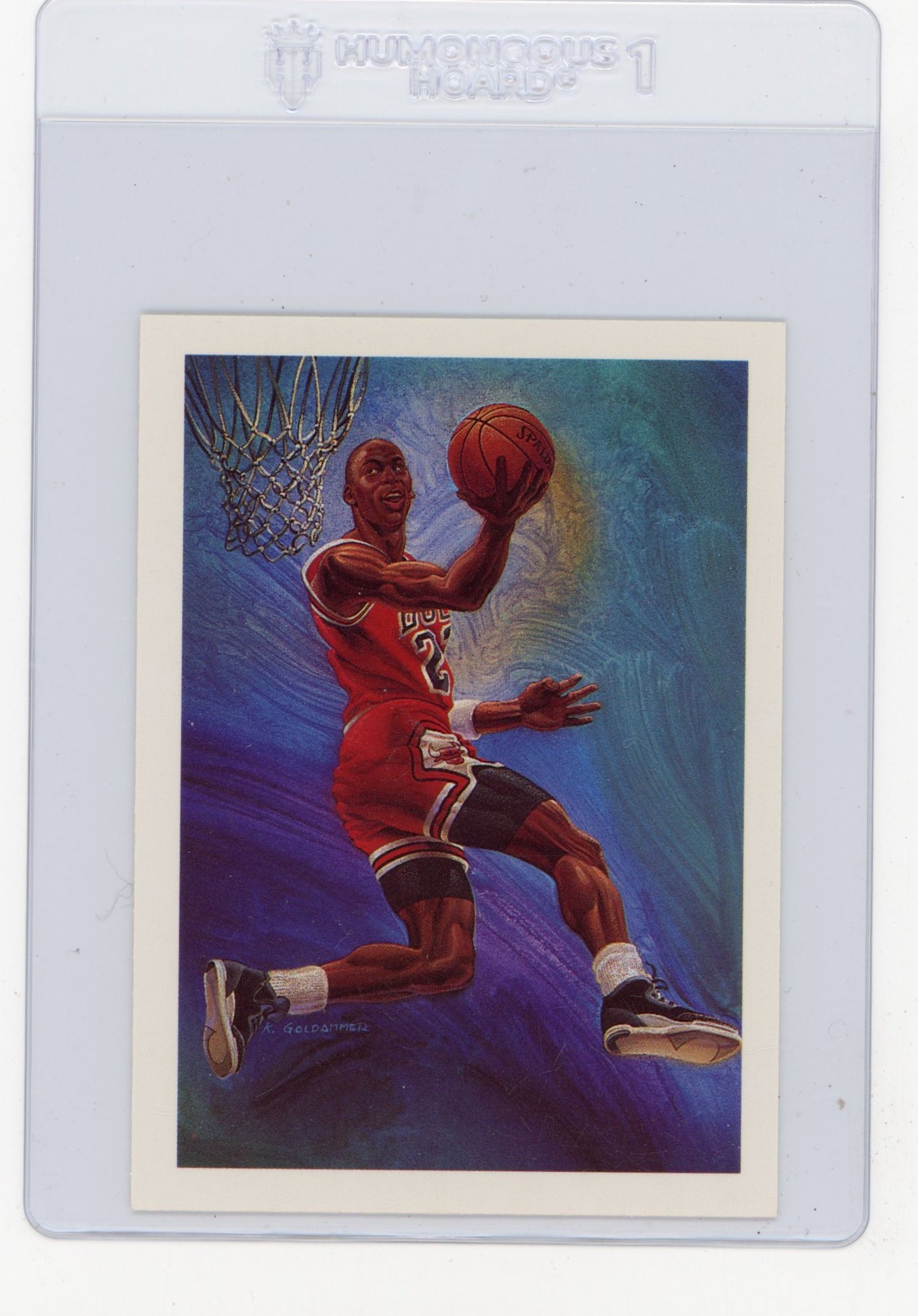 1990 NBA Hoops Michael Jordan Bulls Team Checklist Basketball Card ...