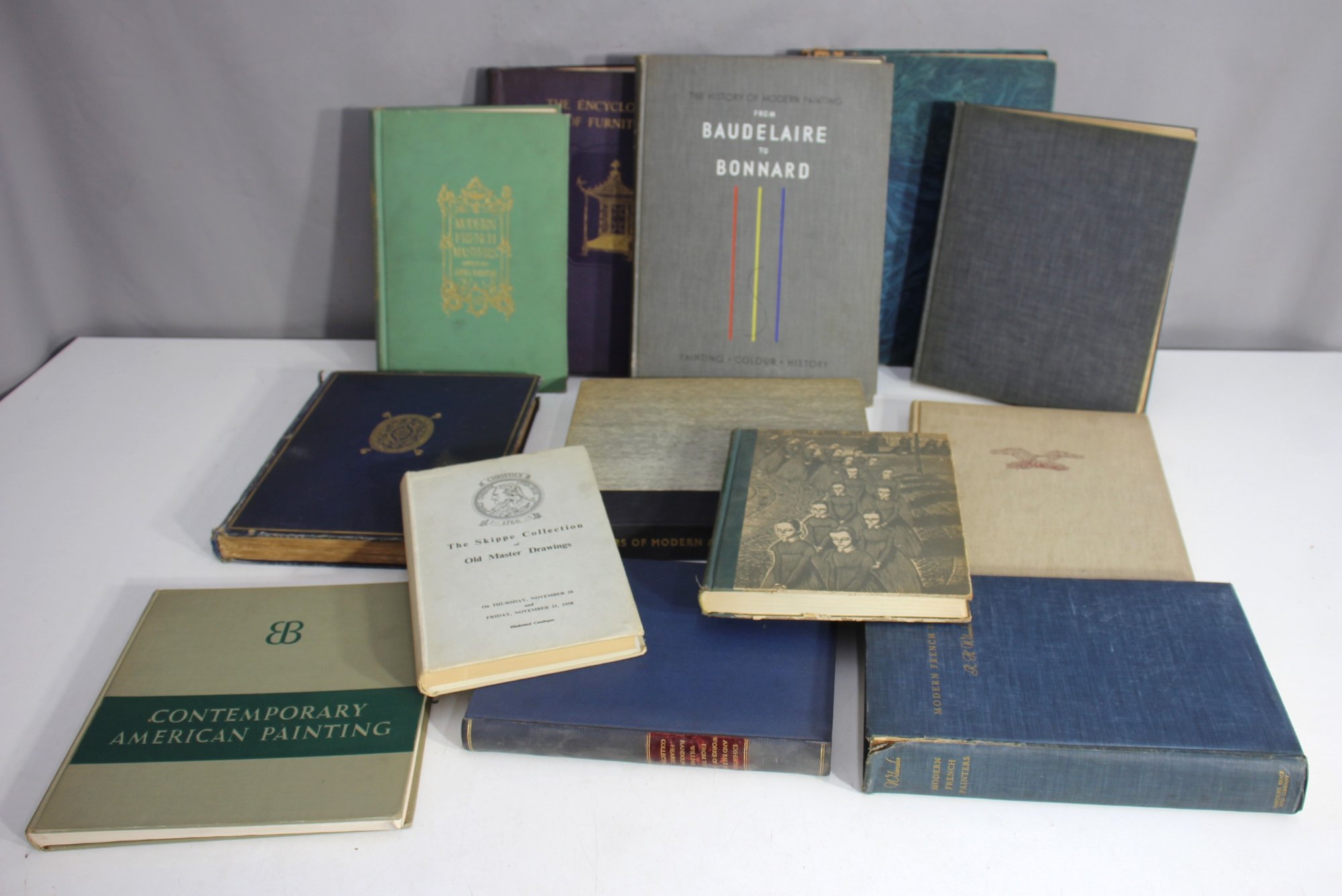 Group #45-Vintage Art & Literature Book Collection Classic American ...