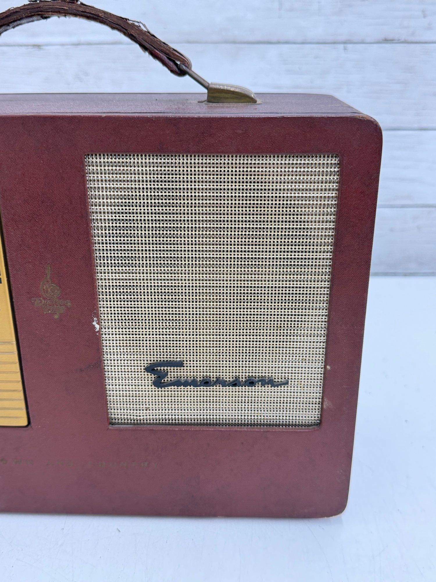 Pair Of Vintage Portable Radios Mid-Century Style Untested Display Or ...