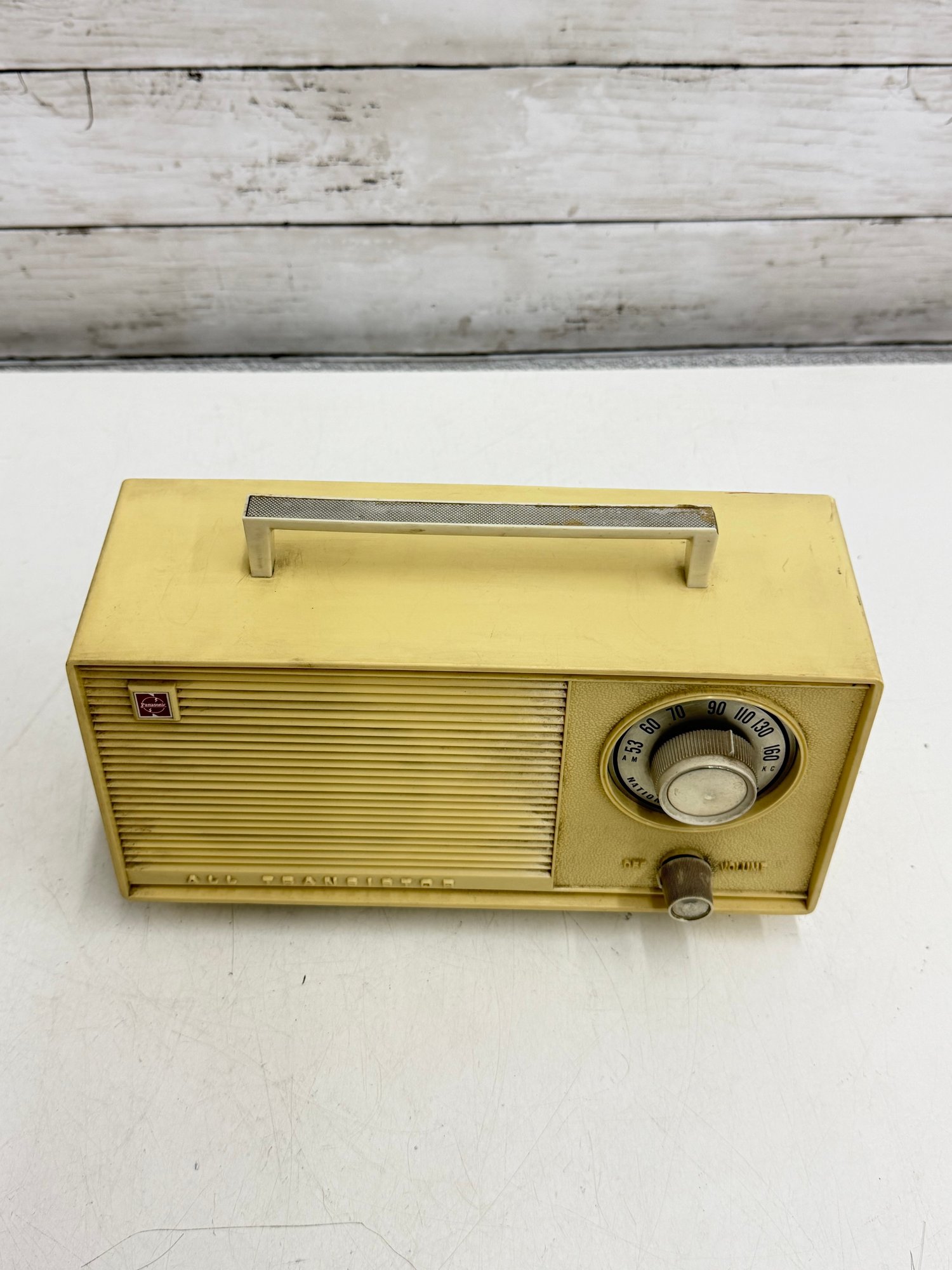 Pair Of Vintage Portable Radios Mid-Century Style Untested Display Or ...