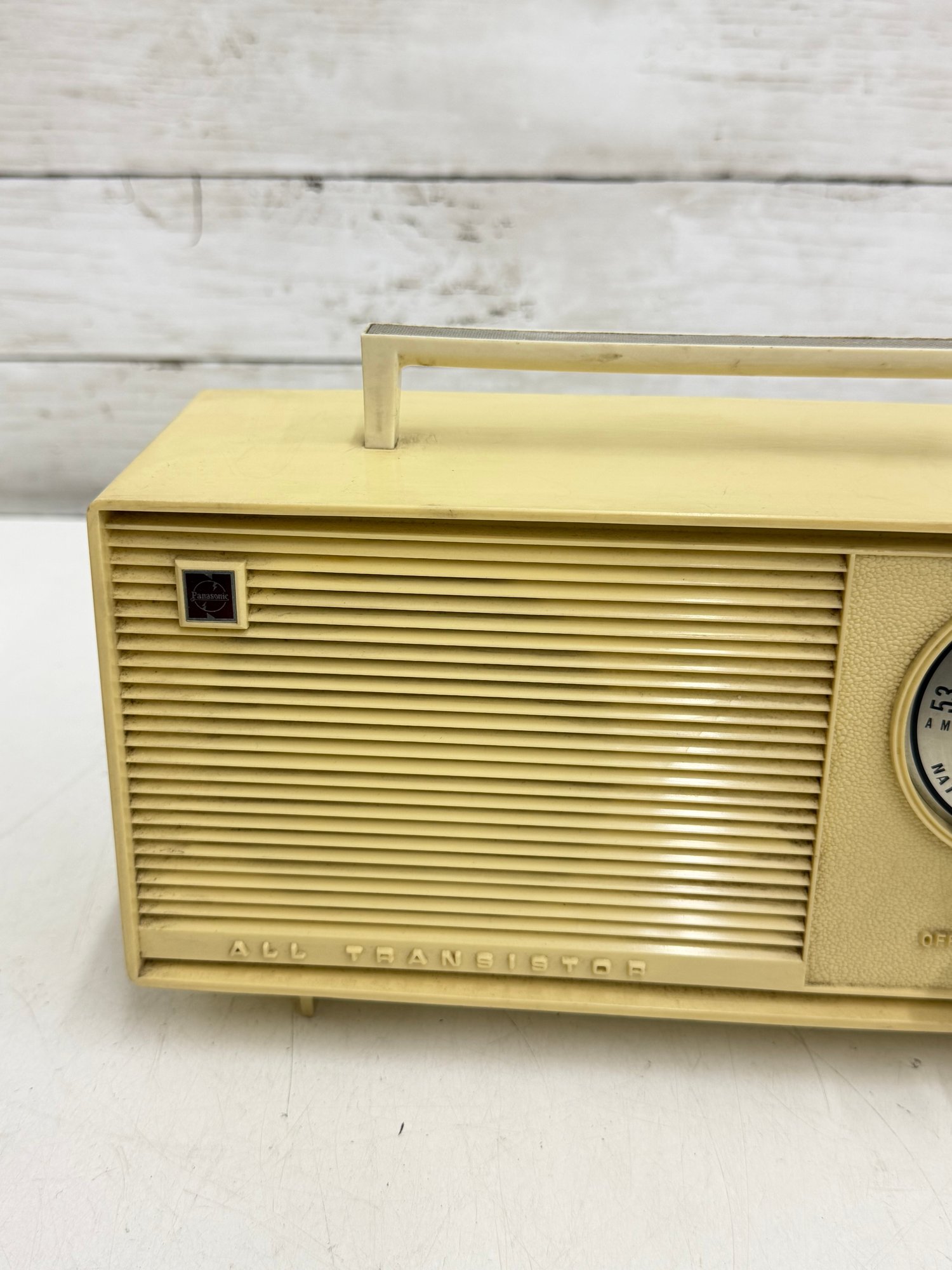 Pair Of Vintage Portable Radios Mid-Century Style Untested Display Or ...
