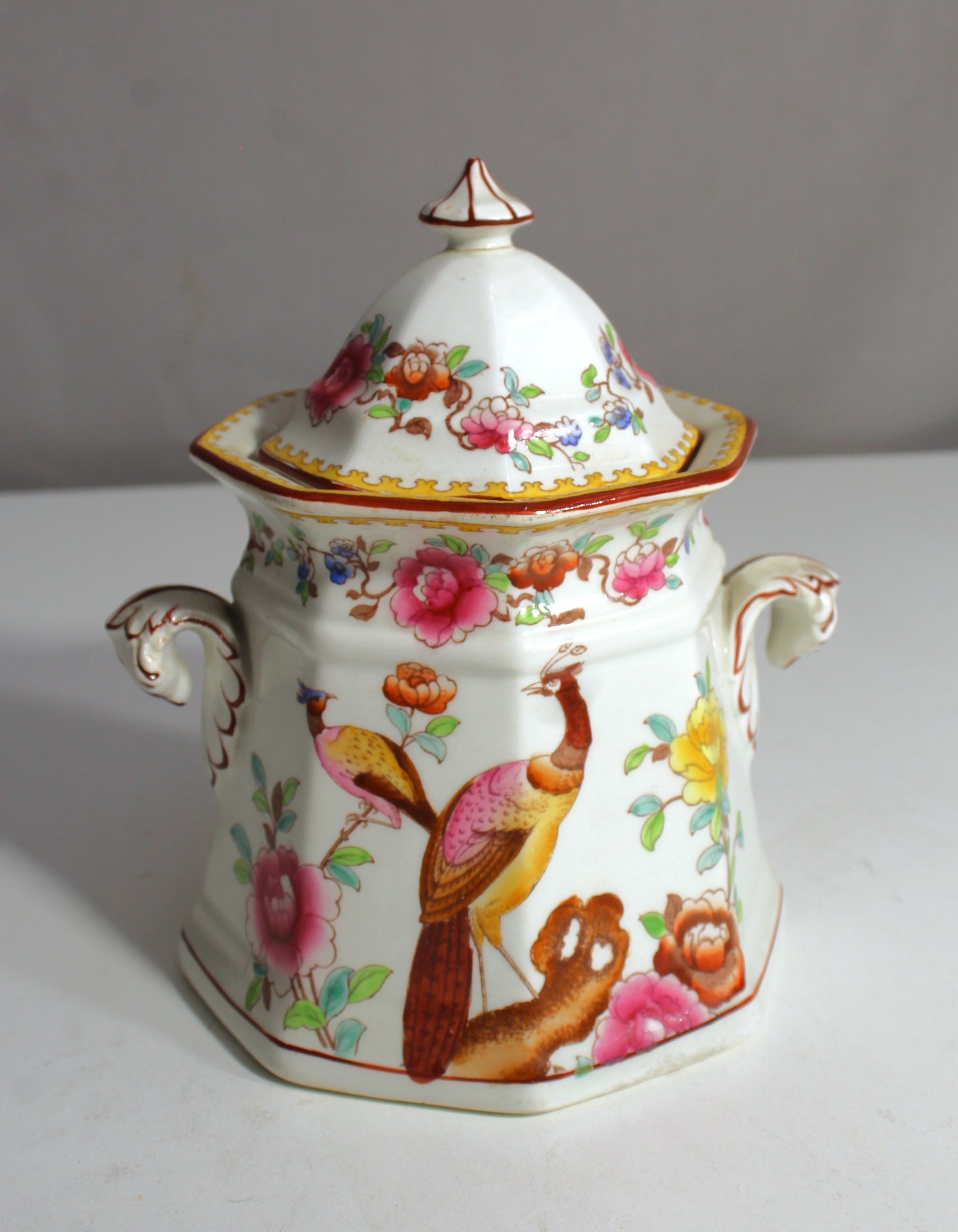 Sugar Ginger Biscuit Jar, Whieldon Ware, Porcelain, Old Chelsea, Winkle ...