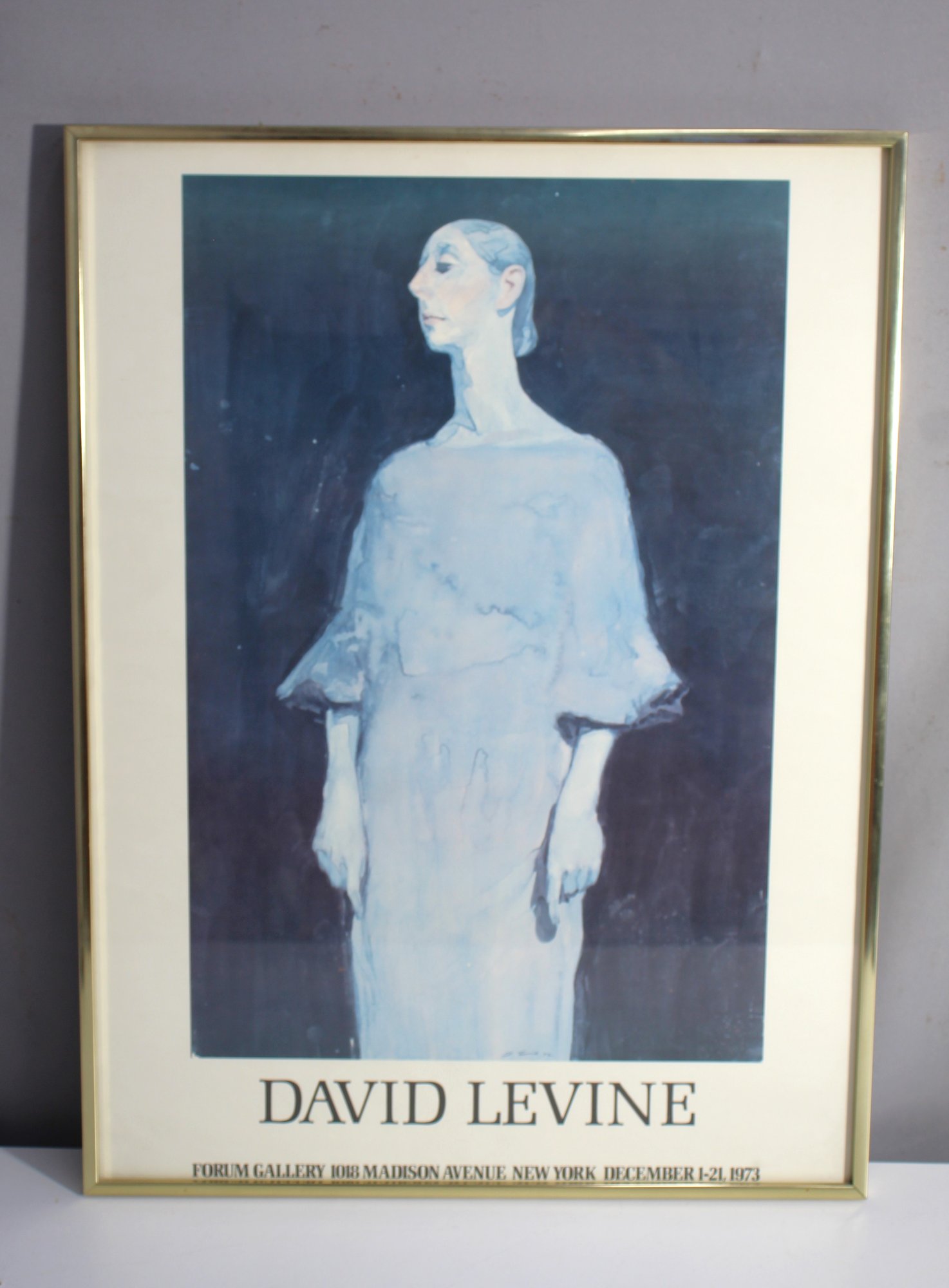 Vintage David Levine Forum Gallery Poster December 1973 #72173 ...