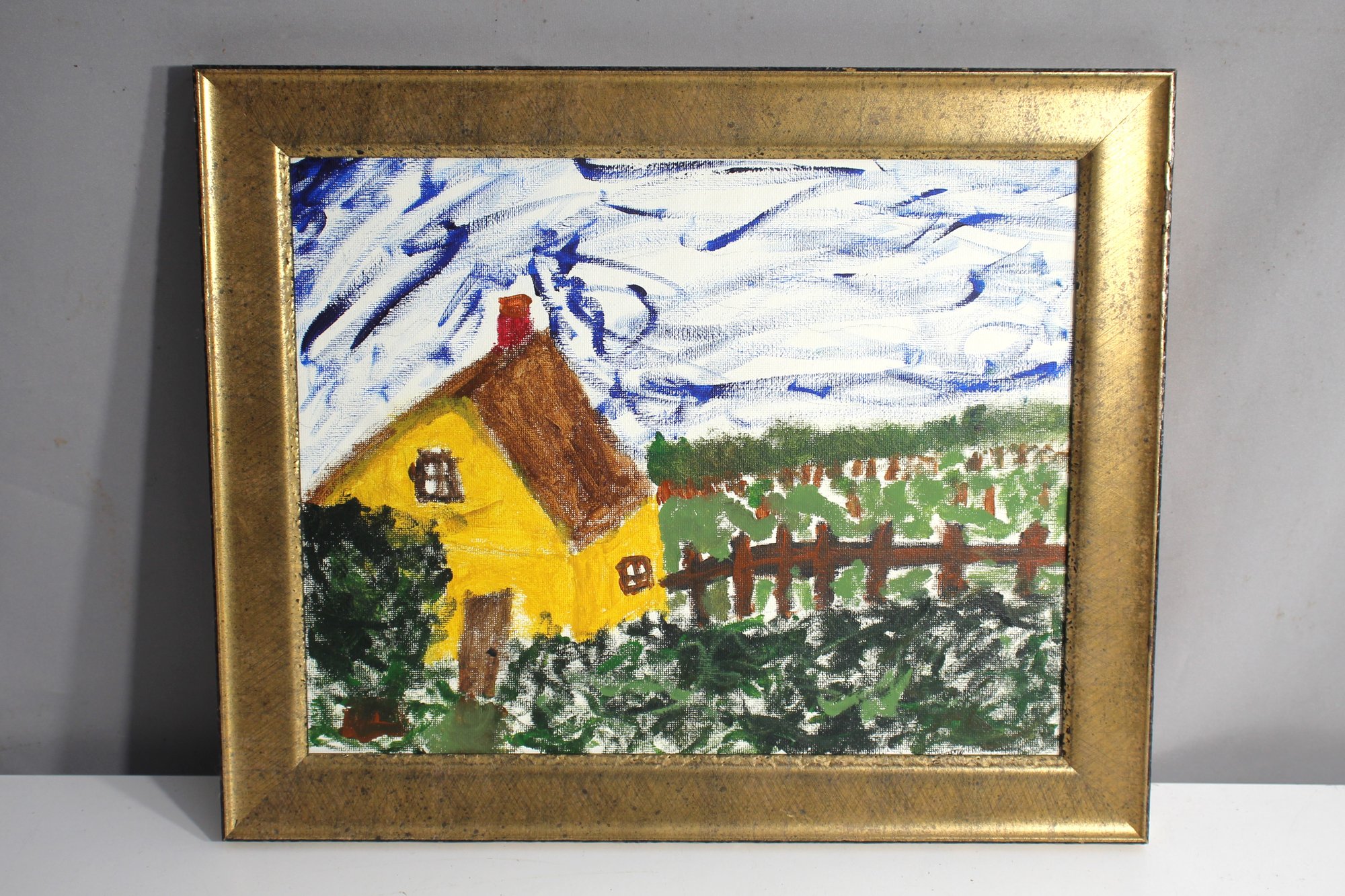"Russian Home" - Vibrant Landscape Painting By Matthew Adam #70200 ...