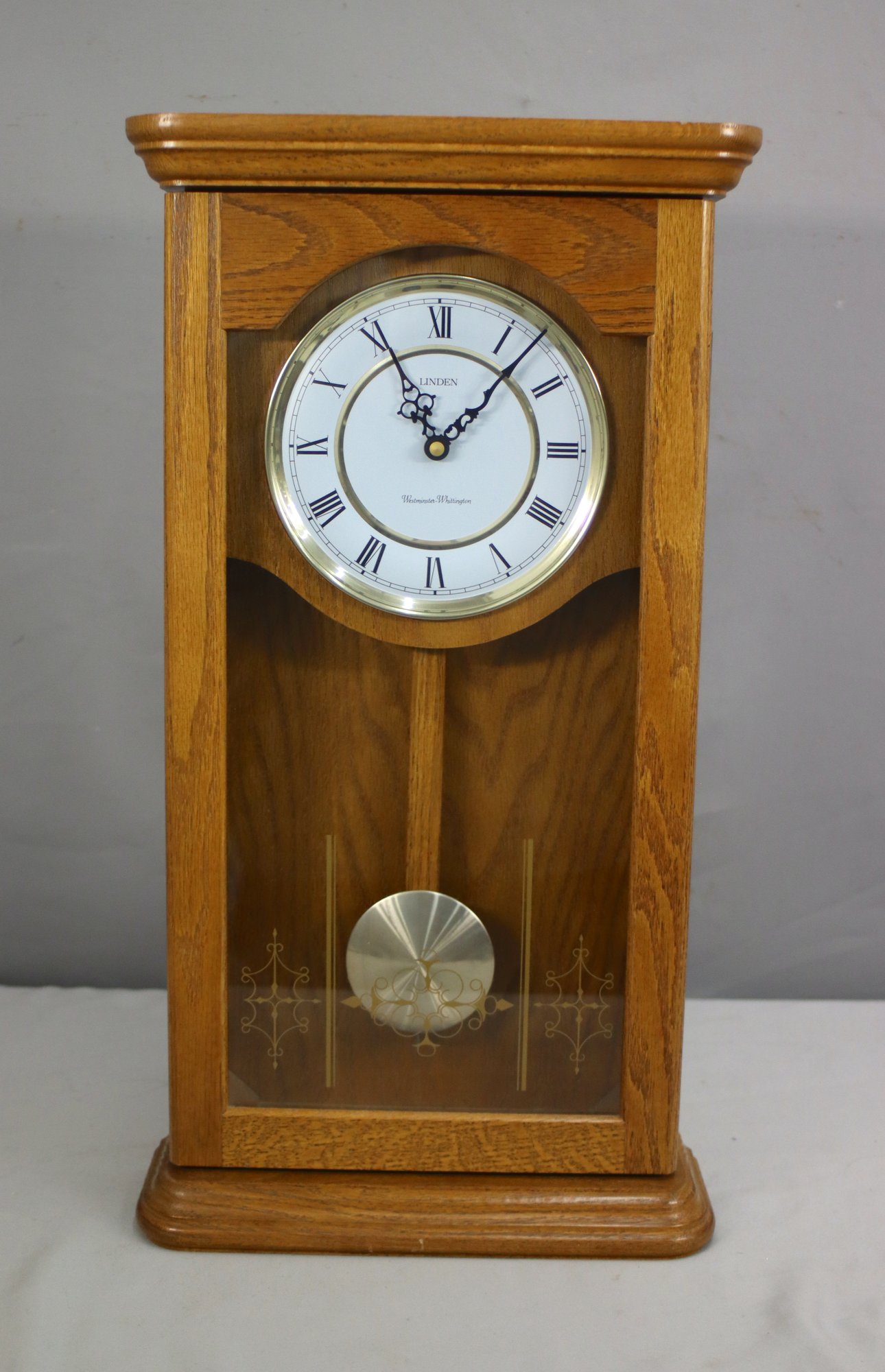 Seth Thomas Westminster-Whittington Mini Grandfather Pendulum Shelf ...