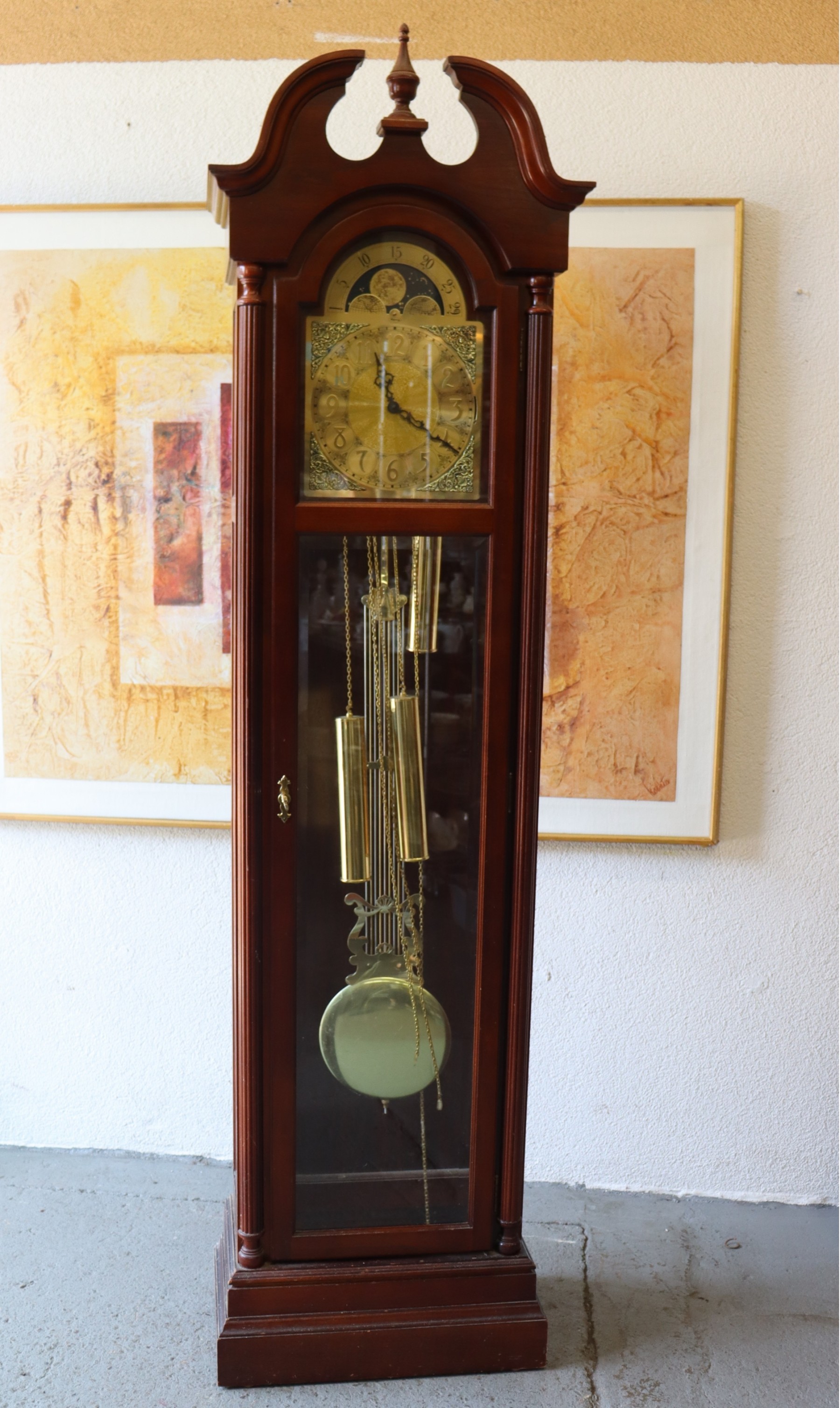Ridgeway Model 322 Grandfather Clock, Serial Number Indicates 1991 ...