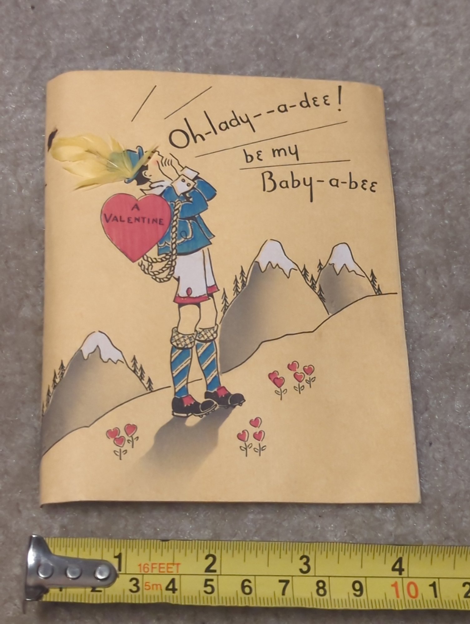 Mid-century Valentine Card - Norcross New York #2129 | Auctionninja.com