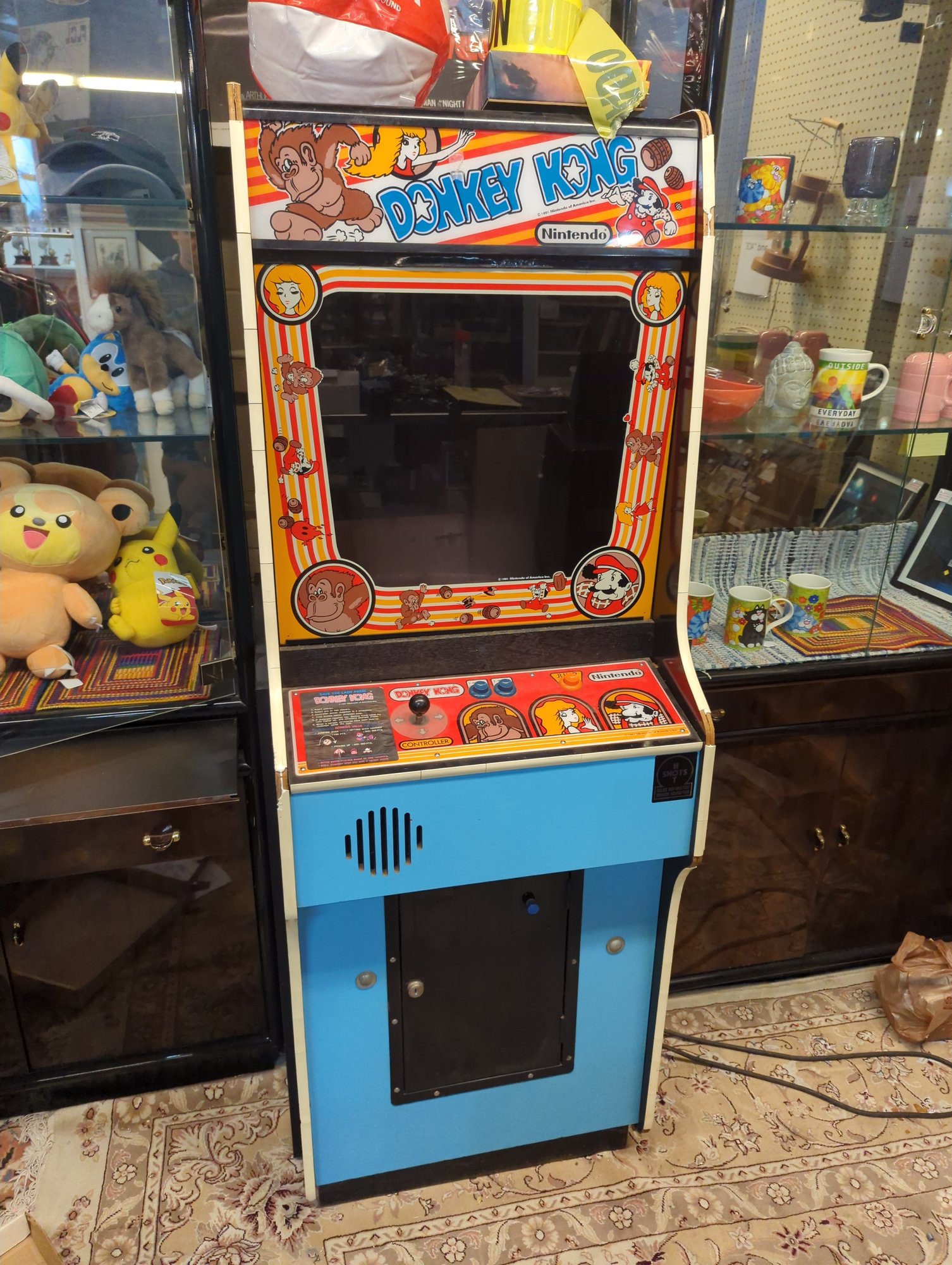 Donkey Kong Vintage Nintendo Arcade Machine - Read Description #4215 ...