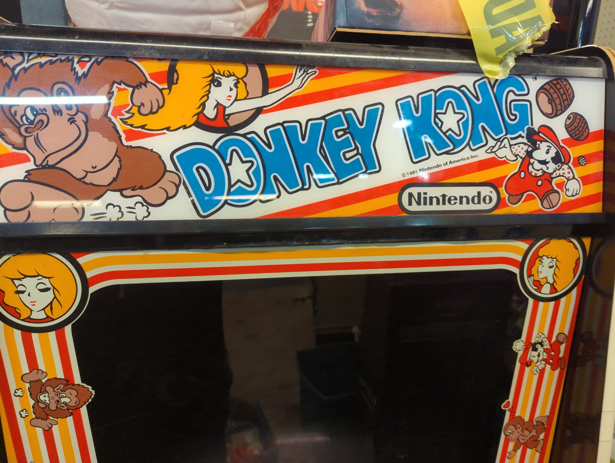 Donkey Kong Vintage Nintendo Arcade Machine - Read Description #4215 ...