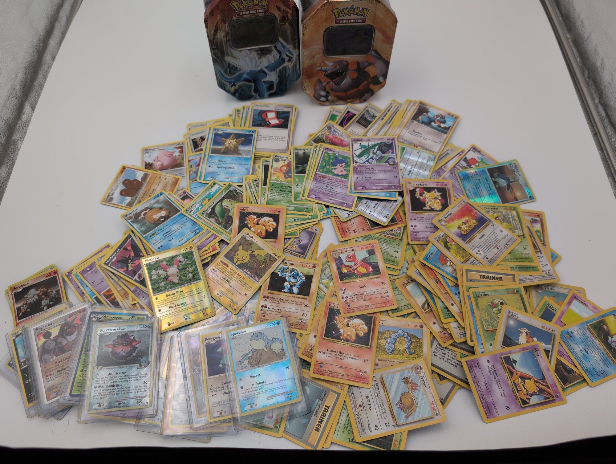 Pokemon Lot 325 Cards -Base Set, Shadowless, Vintage To Diamond Pearl ...