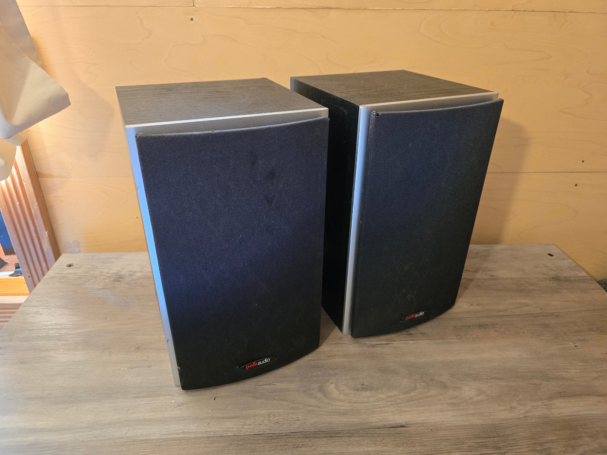 Polk Audio M10 Black Studio Monitor Bookshelf Speakers #1061 ...