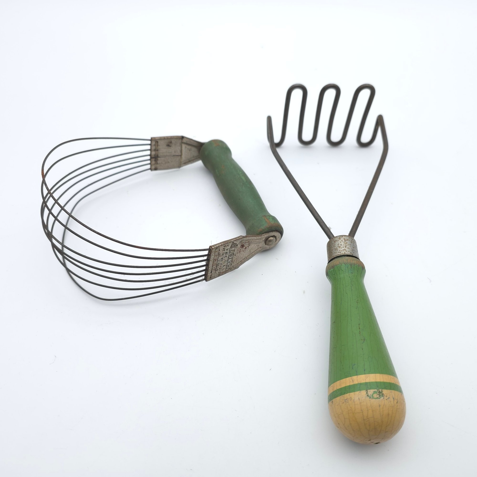 Androck Vintage Kitchen Tools, Masher And Pastry Blender, Made In USA ...