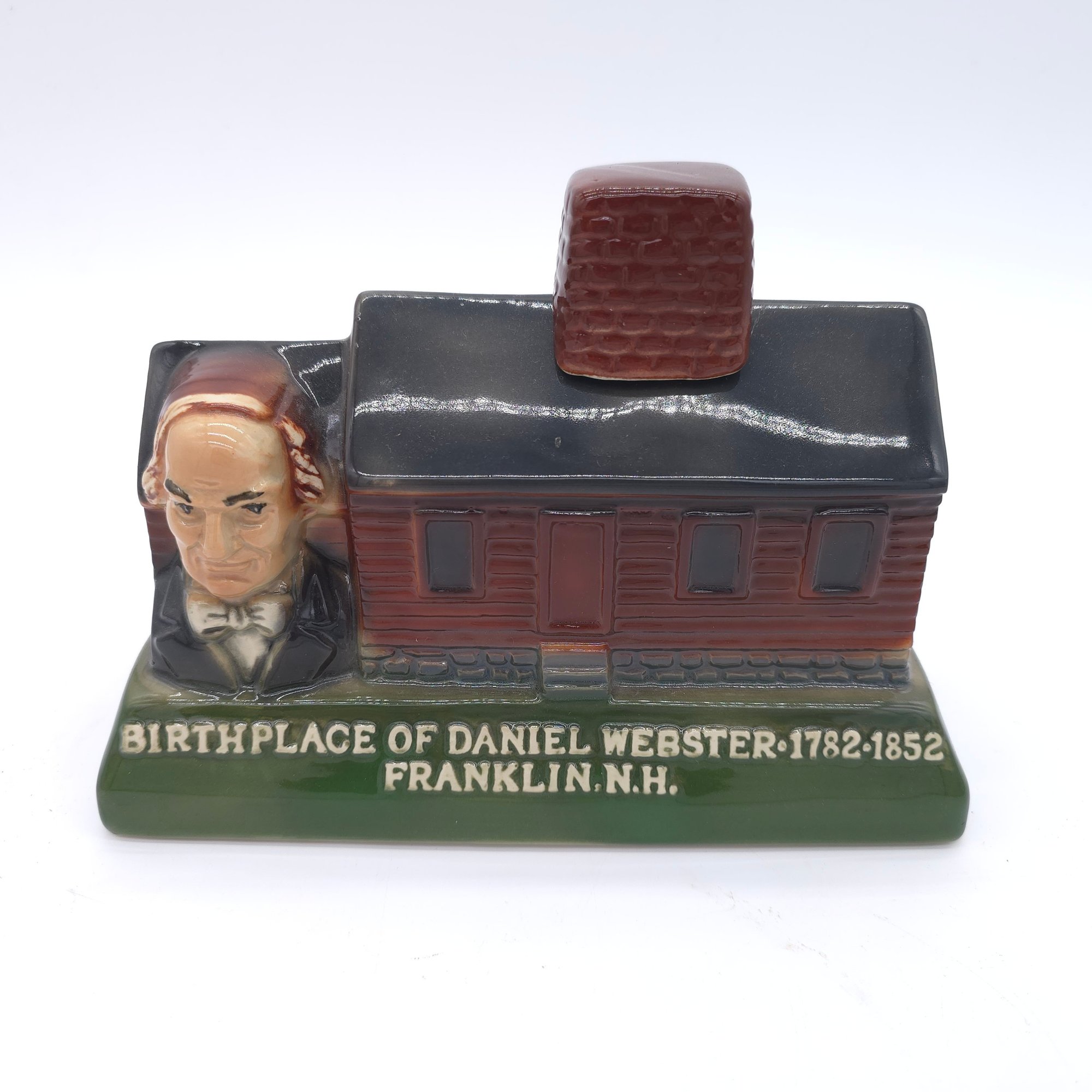 Daniel Webster OMB Liquor Bottle No. 80, Royal Halburton China 1977 ...