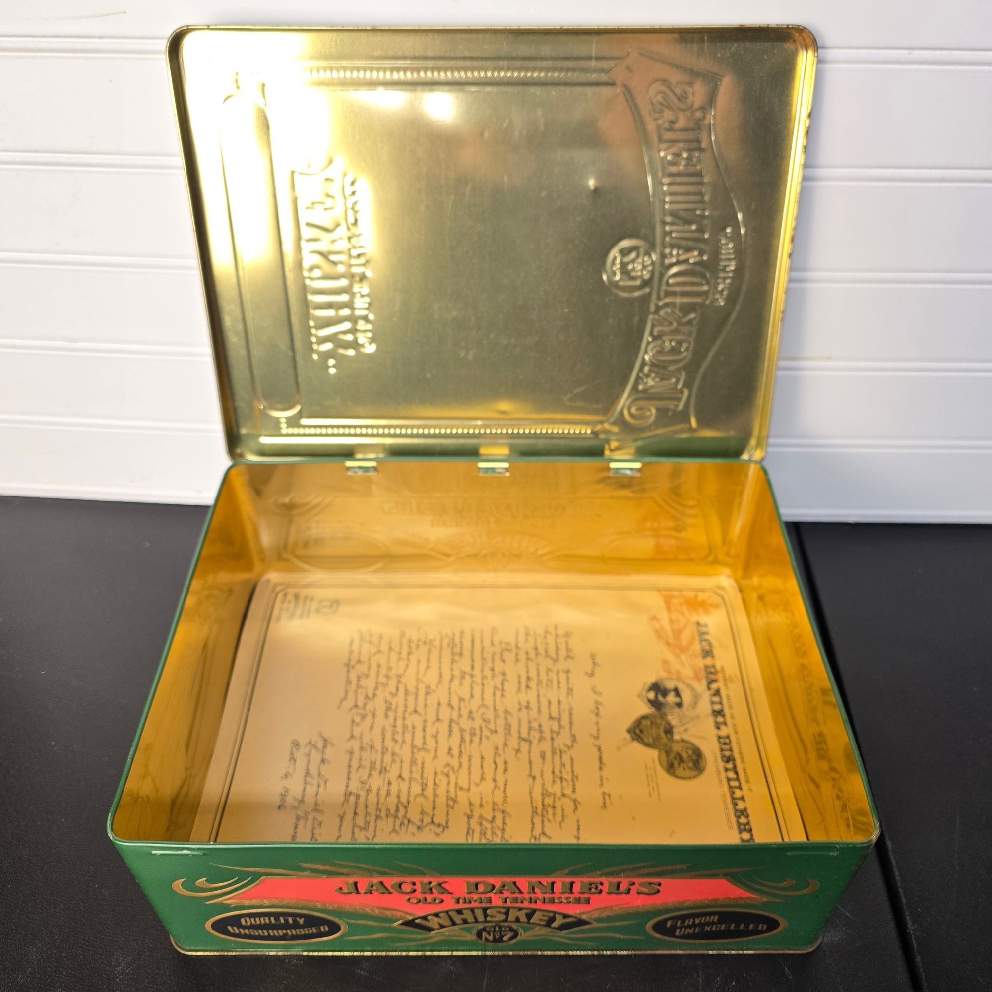 Jack Daniels Barringer Wallis & Manners Collectible Vintage Tin Made In ...