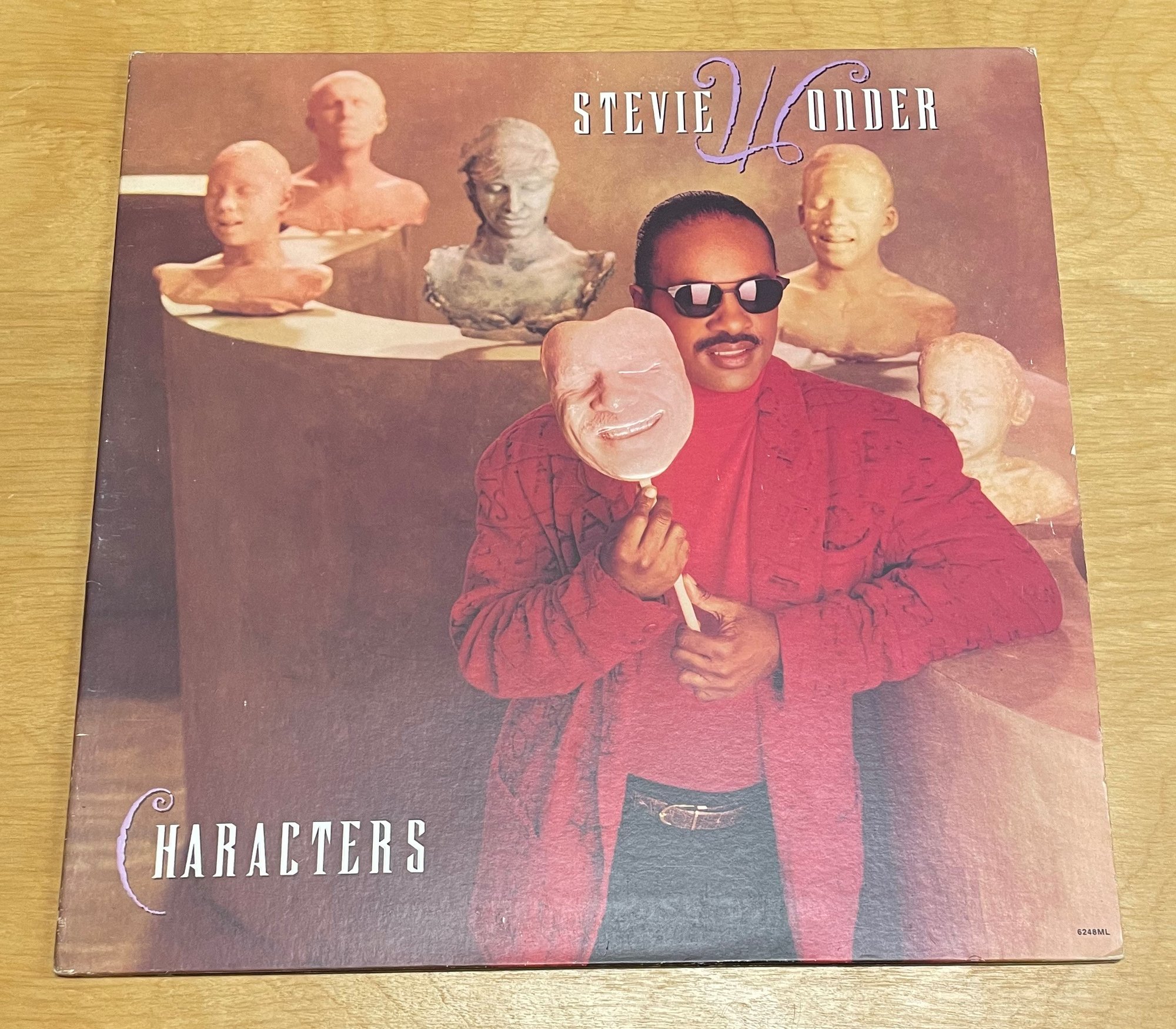 Stevie Wonder - Characters - LP #3387 | Auctionninja.com