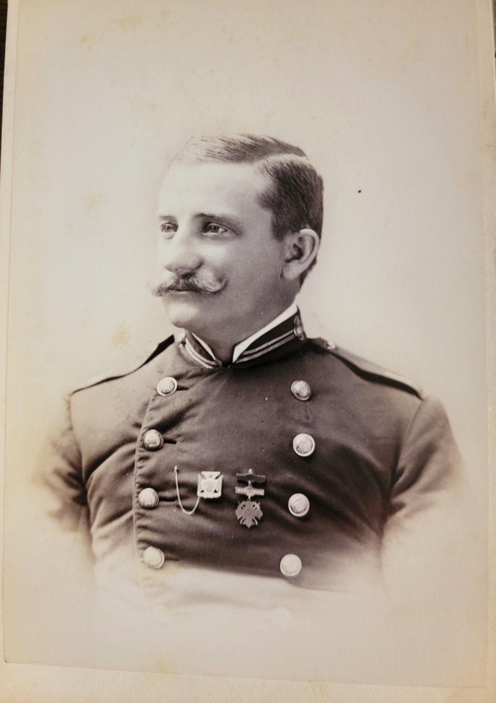 Late 1800s Or Early 1900s Early CDV Of Soldier For The Connecticut ...