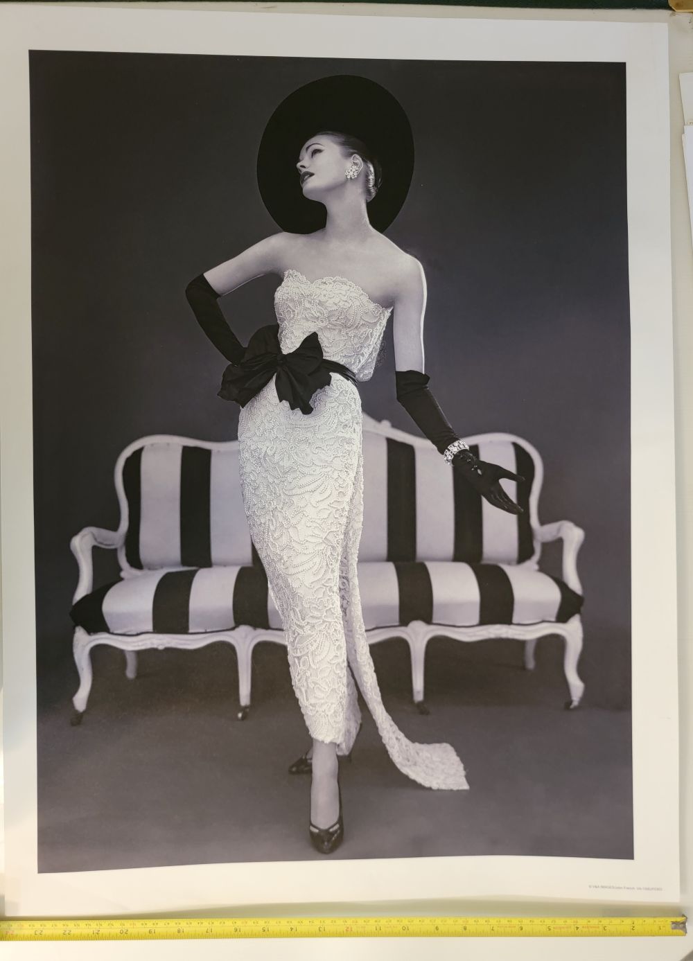 V&A Portfolio 'John Cavanagh Evening Dress' By John French Oversize ...