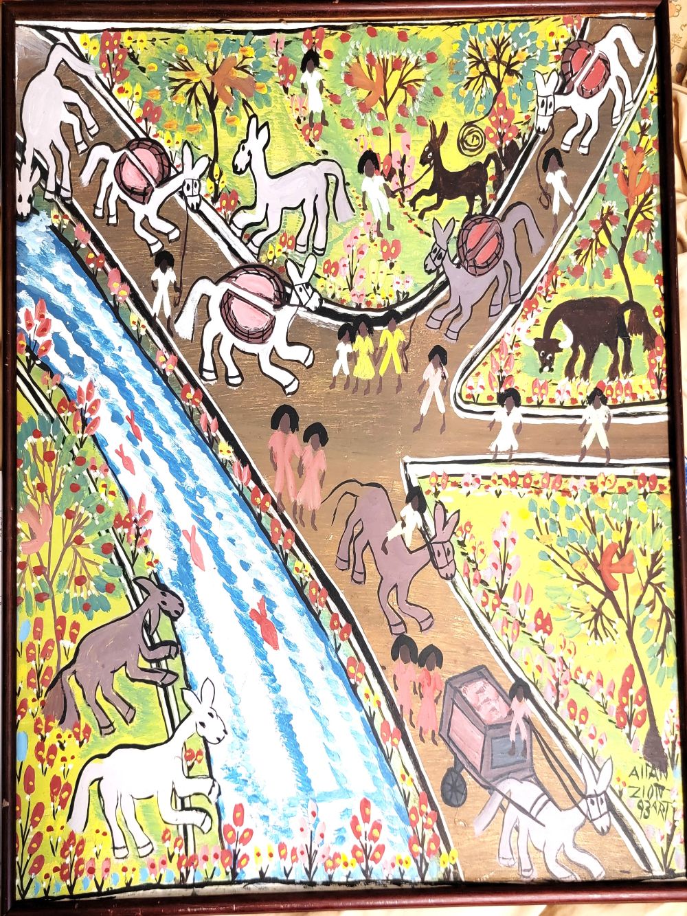 Jamaicas Art Pioneers: Allan Zion Johnson (Isaac Johnson, 1930-2001 ...