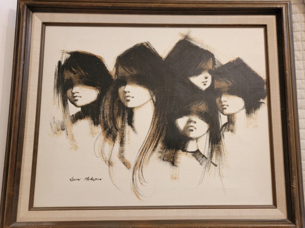 A Vintage 1970s By American Postwar & Contemporary Artist,Kevin McAlpin ...
