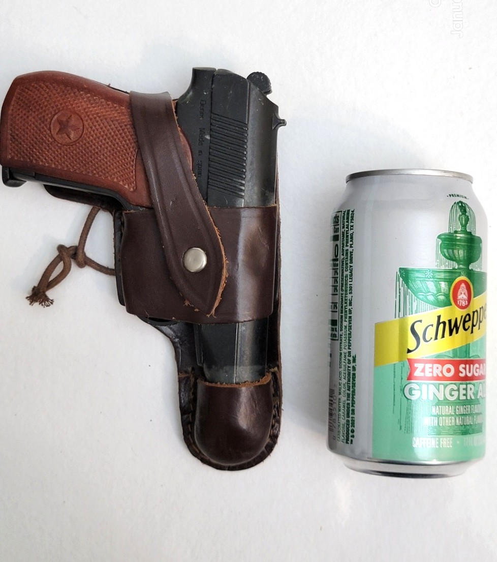 Denix Non-firing Replica Pistol Marked Denix Made In Spain, Featuring A ...