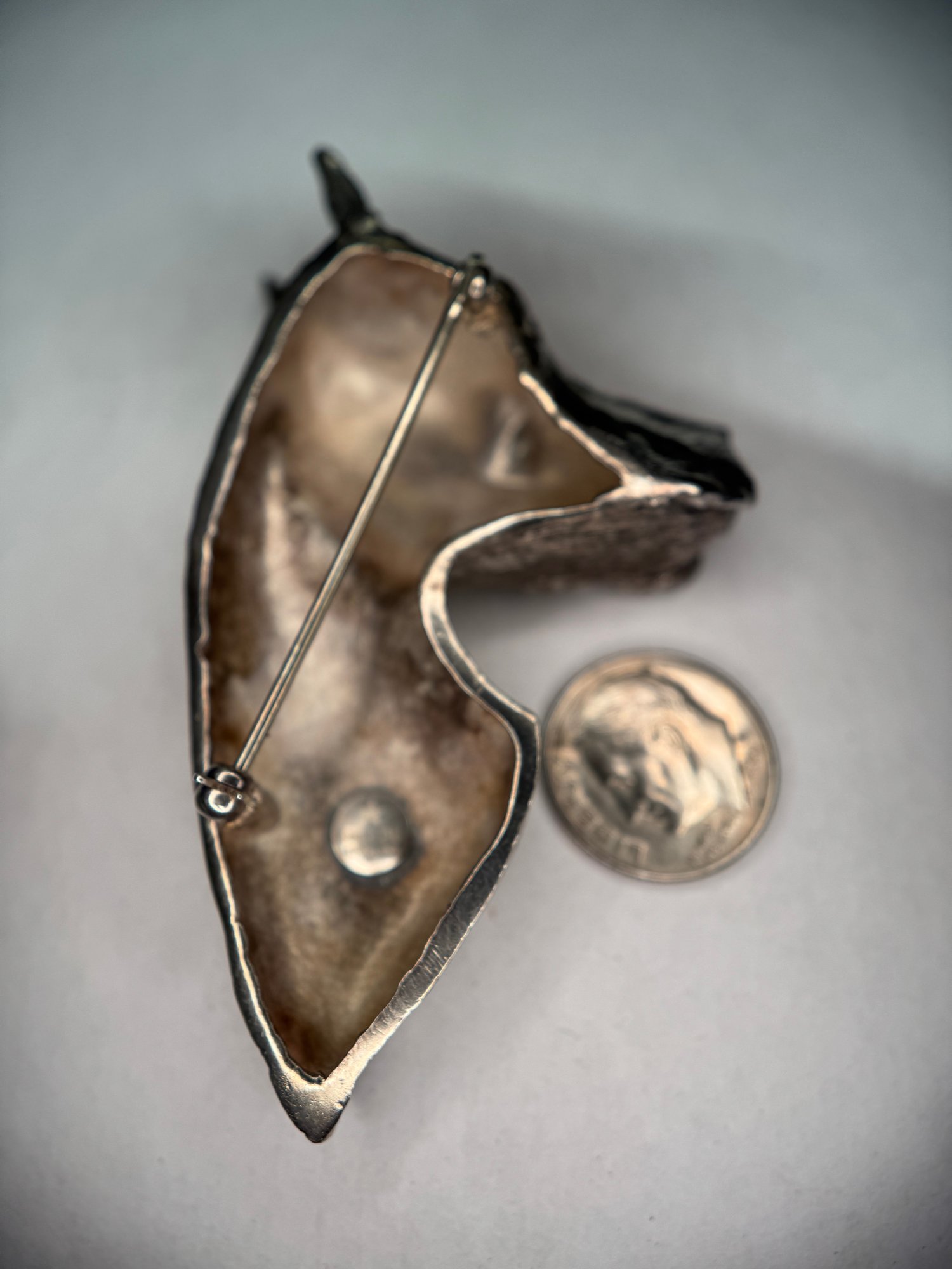 Heavy Vintage Ballou Great Dane Dog Brooch Pin 29.7 Grams #14647 ...