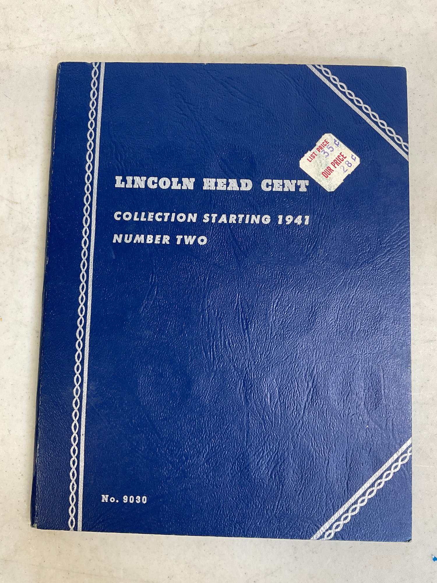 Lincoln Head Cent Booklet With 56 Pennies #8787 | Auctionninja.com