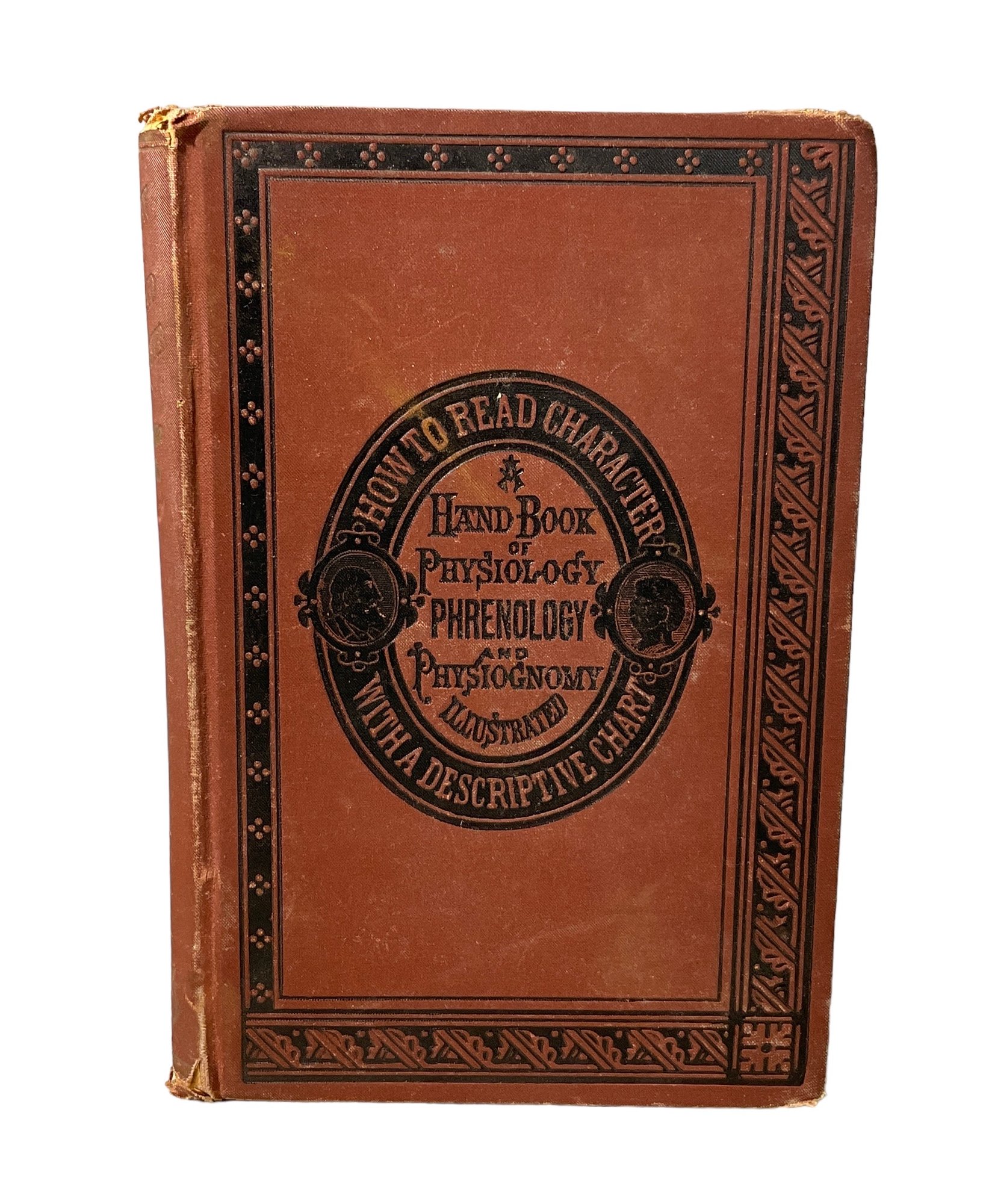 1884 Antique Phrenology Text Book #3778 | Auctionninja.com