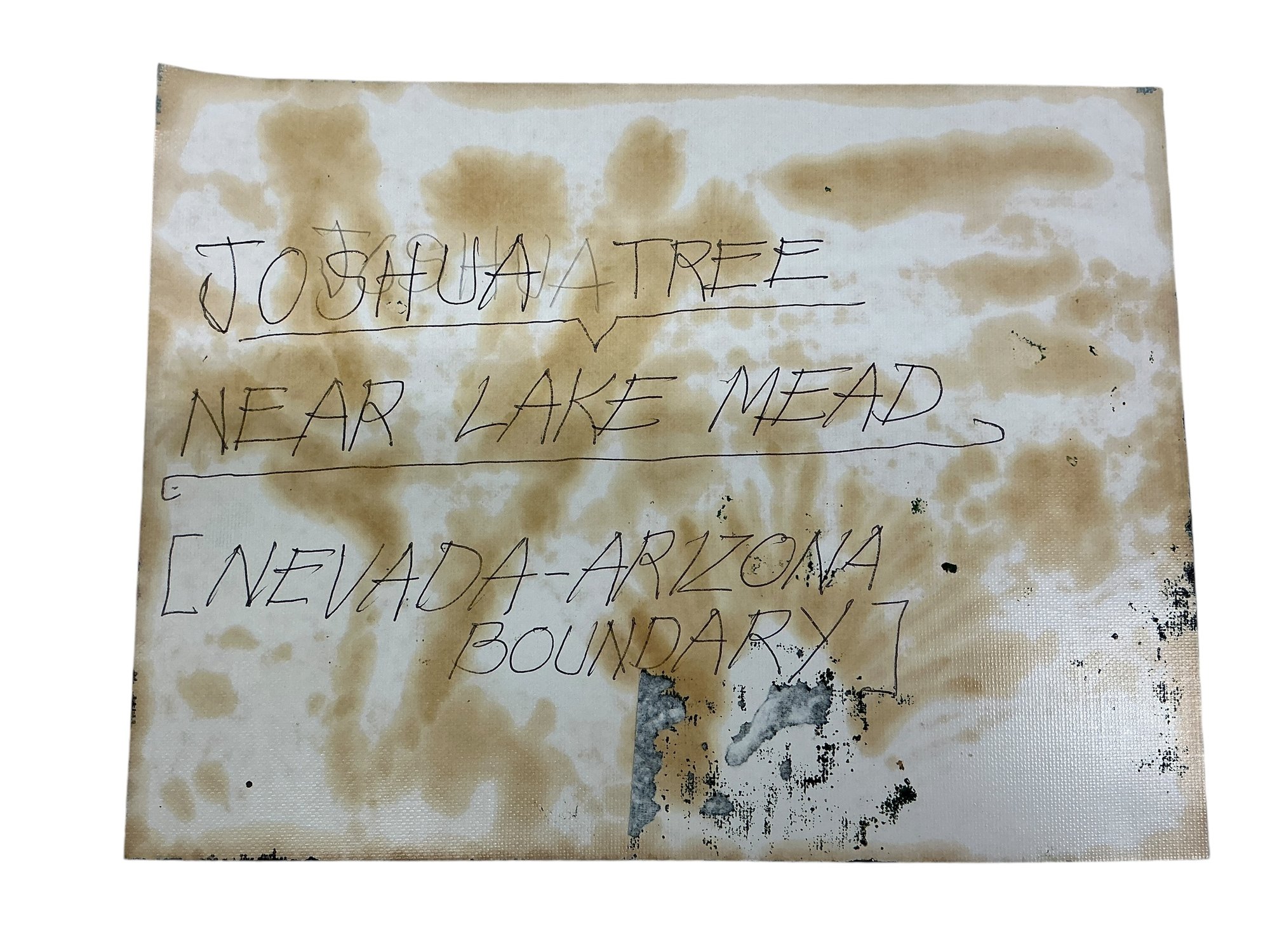 Hugh O Donnell Outsider Art Painting Joshua Tree #11293 | Auctionninja.com