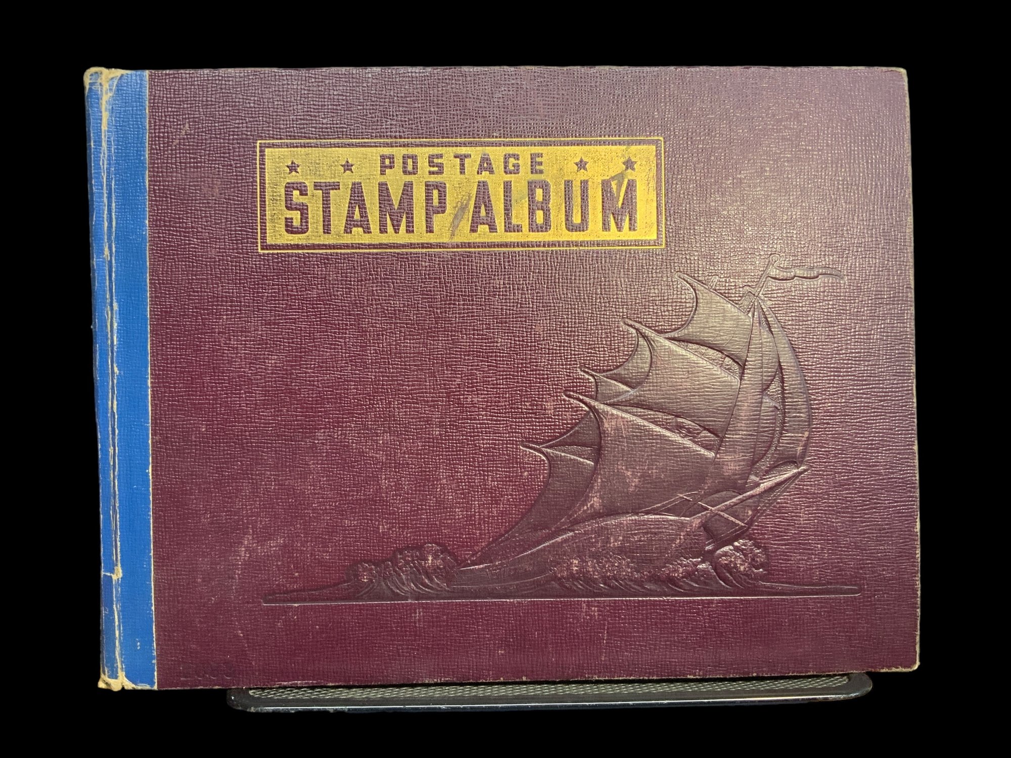 1935 Whitman Postage Stamp Album 1700 Plus Stamps #9619 | Auctionninja.com