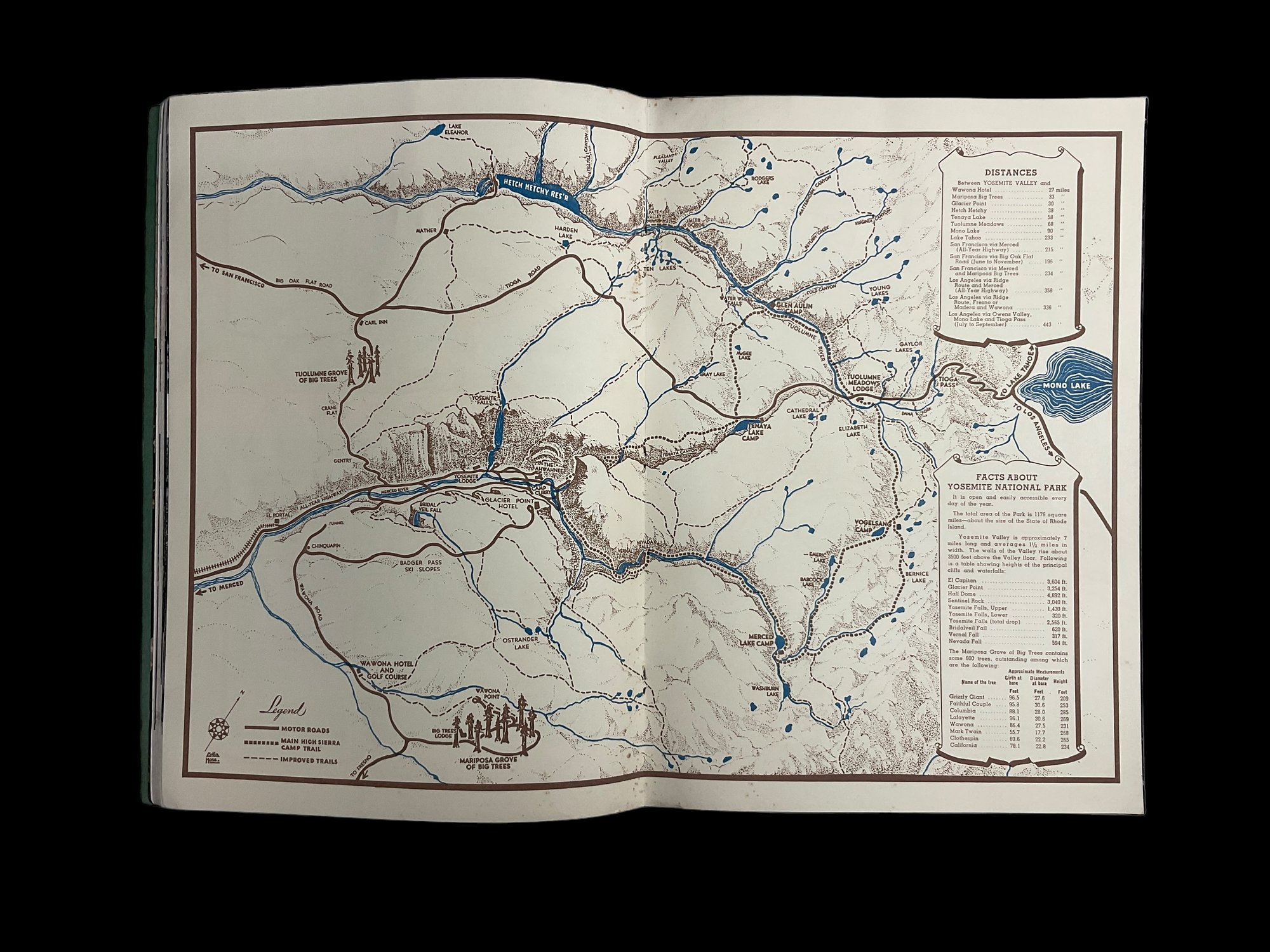 Ansel Adams 1938 Third Edition The Four Seasons Yosemite National Park ...