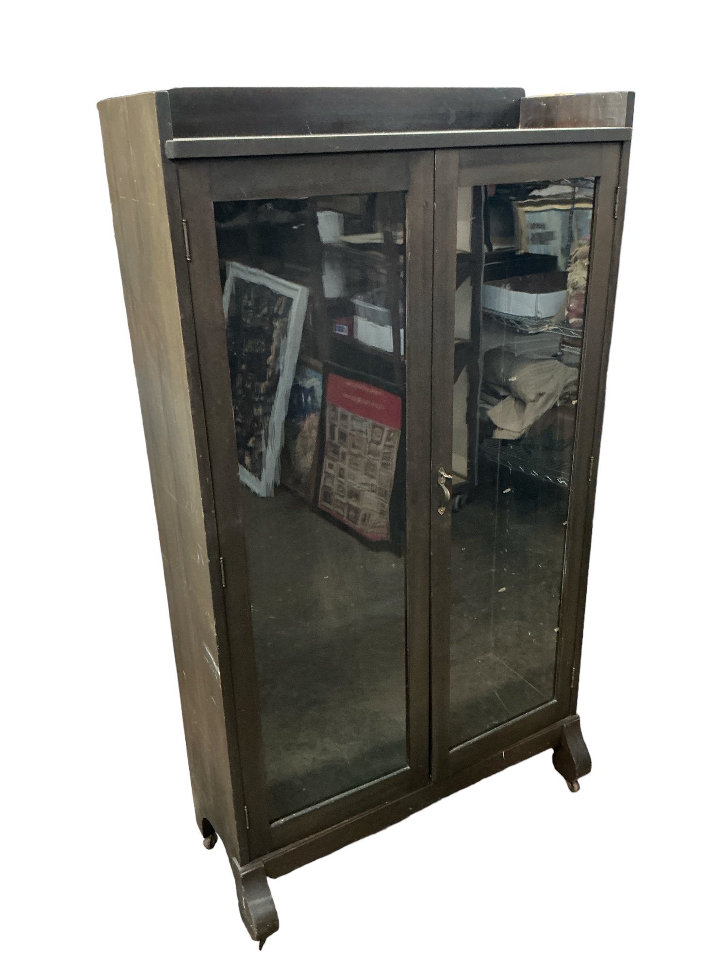 Antique Skandia Furniture Company Rockford Illinois Veneer 4 Shelf ...