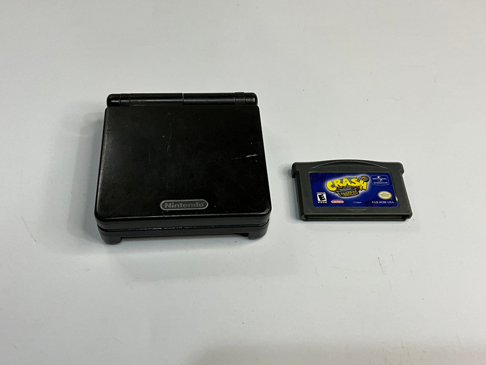 Game Boy Advanced SP Wth Crash Bandicoot N-Tranced Game #18766 ...