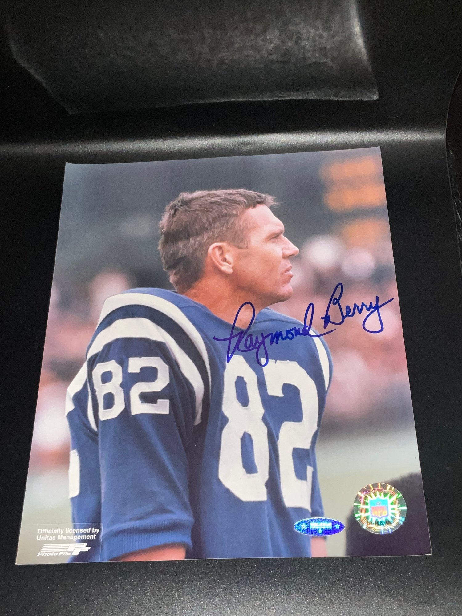 Raymond Berry Autographed 8x10 With Tri Star COA Sticker NFL HOF #26837 ...