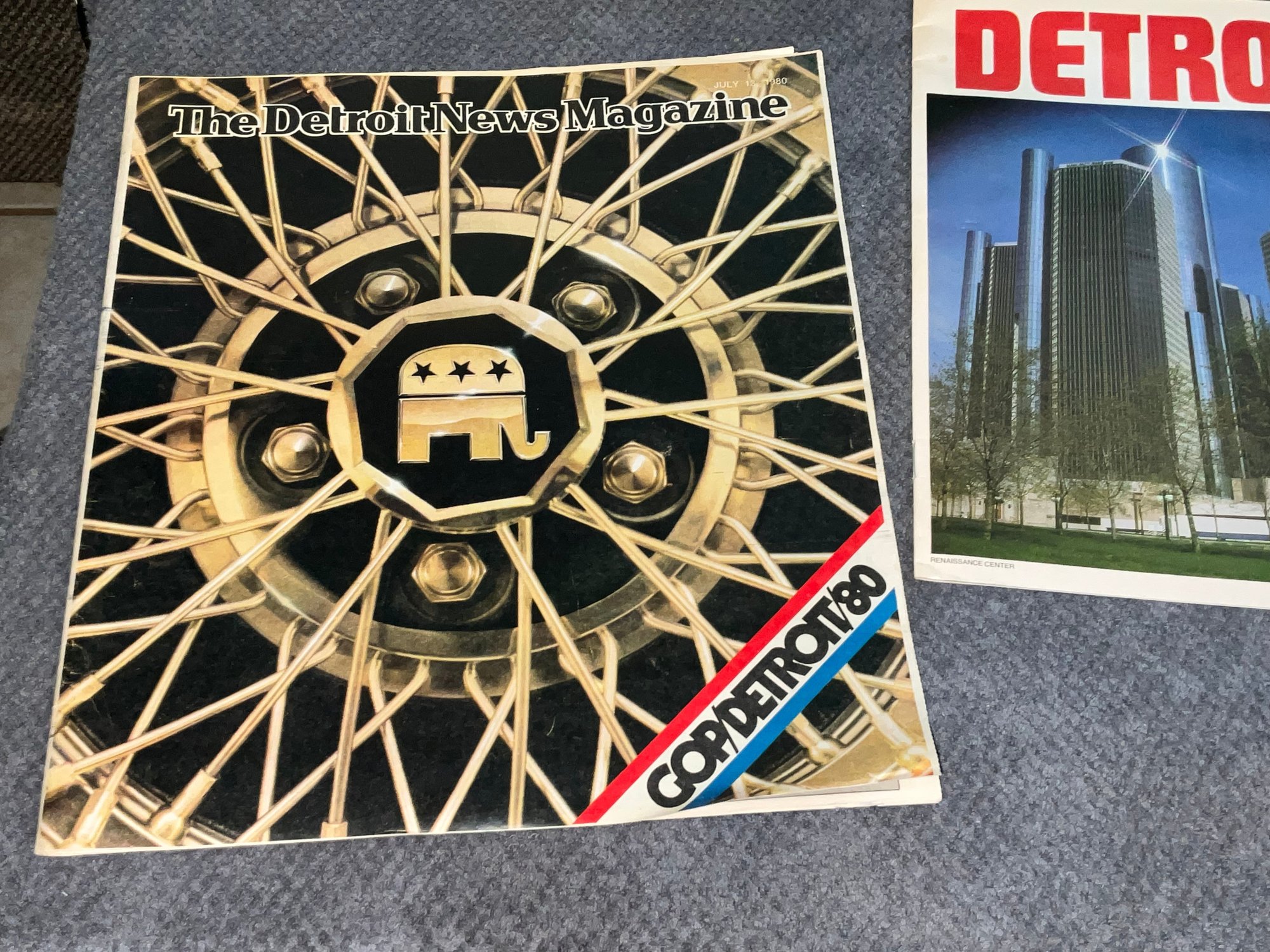 Group Of 1980 Detroit Michigan Magazines, Pamphlets, Area Attractions ...