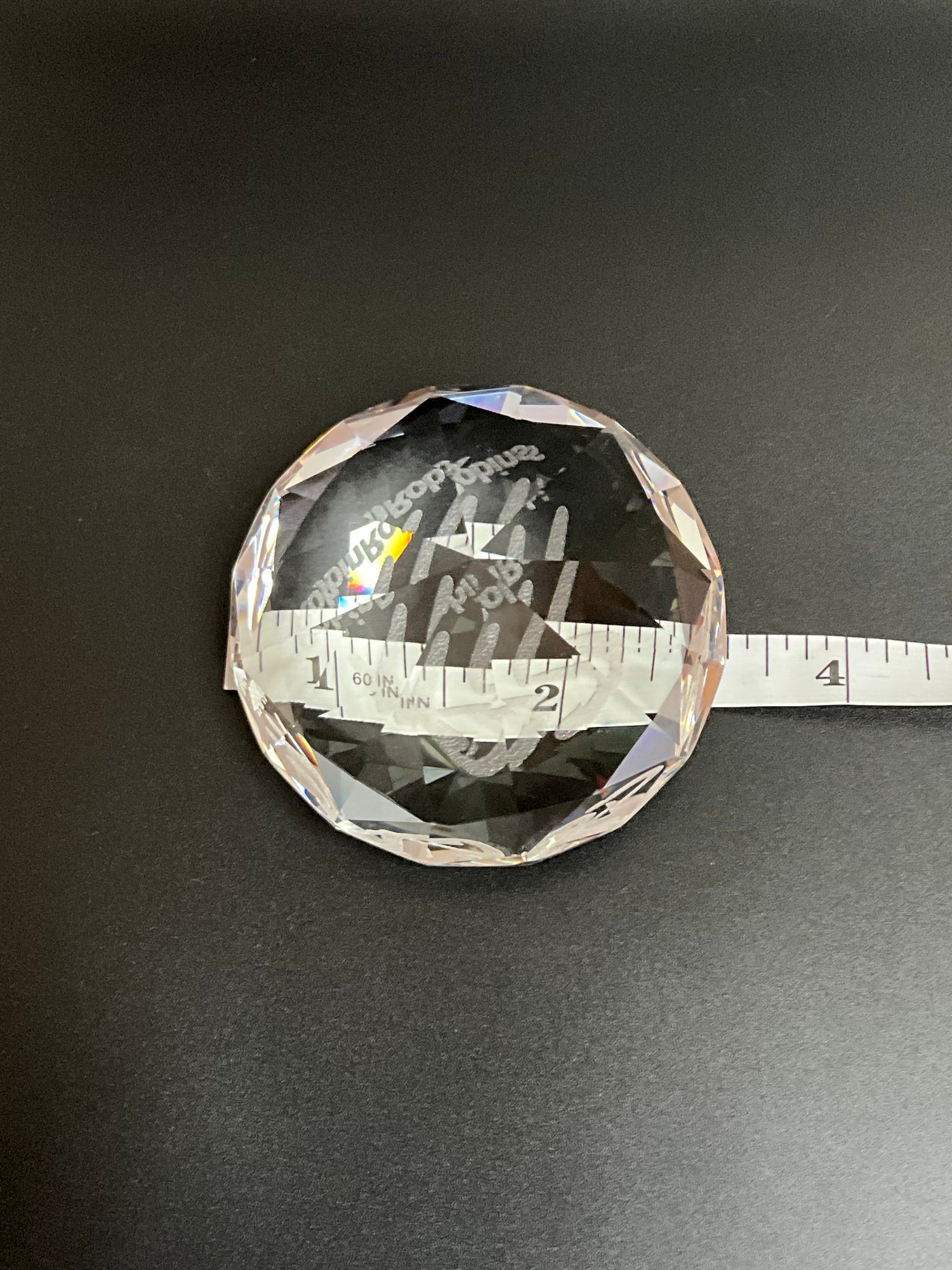 Robin Robins Glass Crystal Paperweight #26983 | Auctionninja.com
