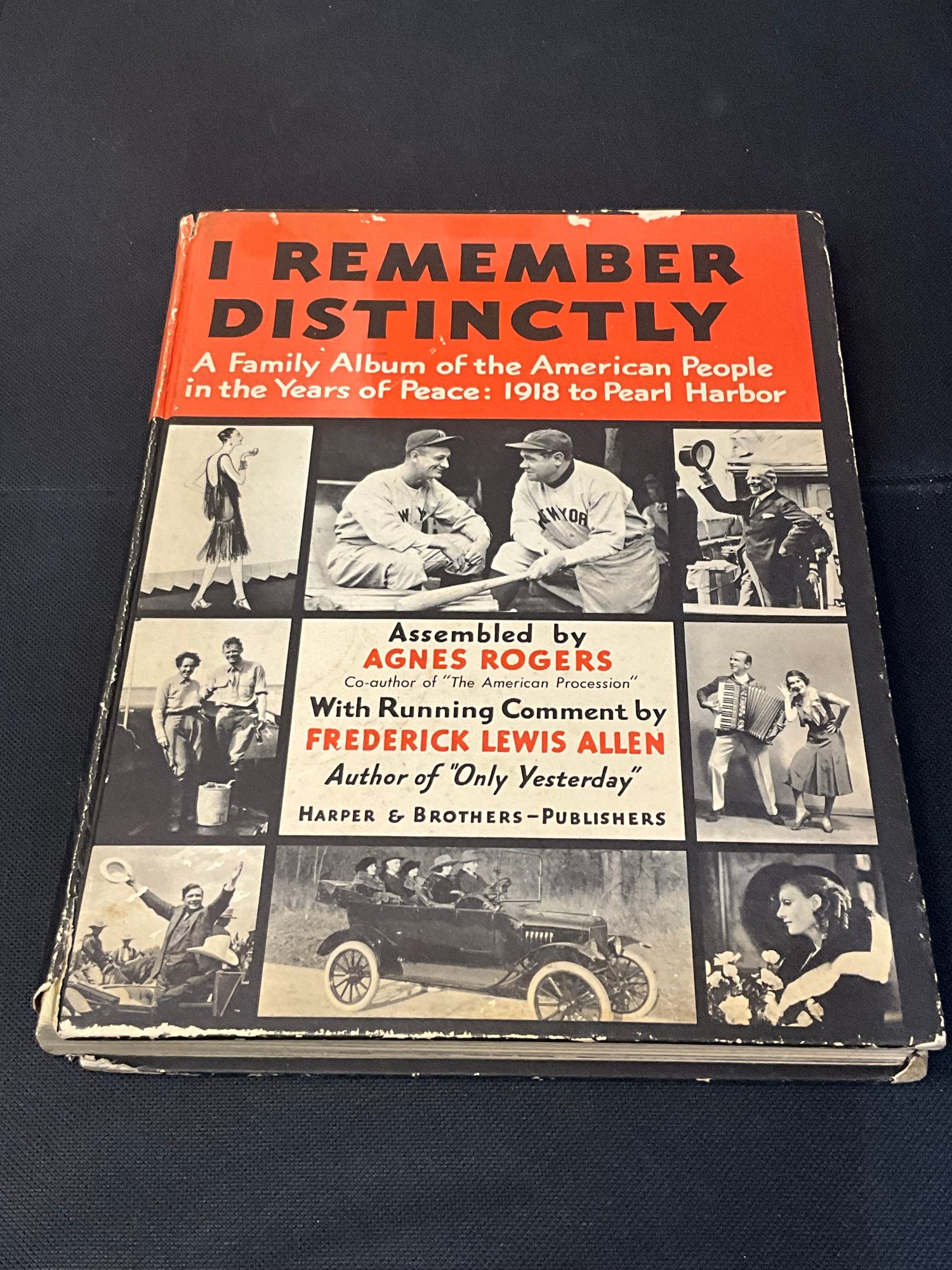 1947 I Remember Distinctly First Edition Book #21915 | Auctionninja.com