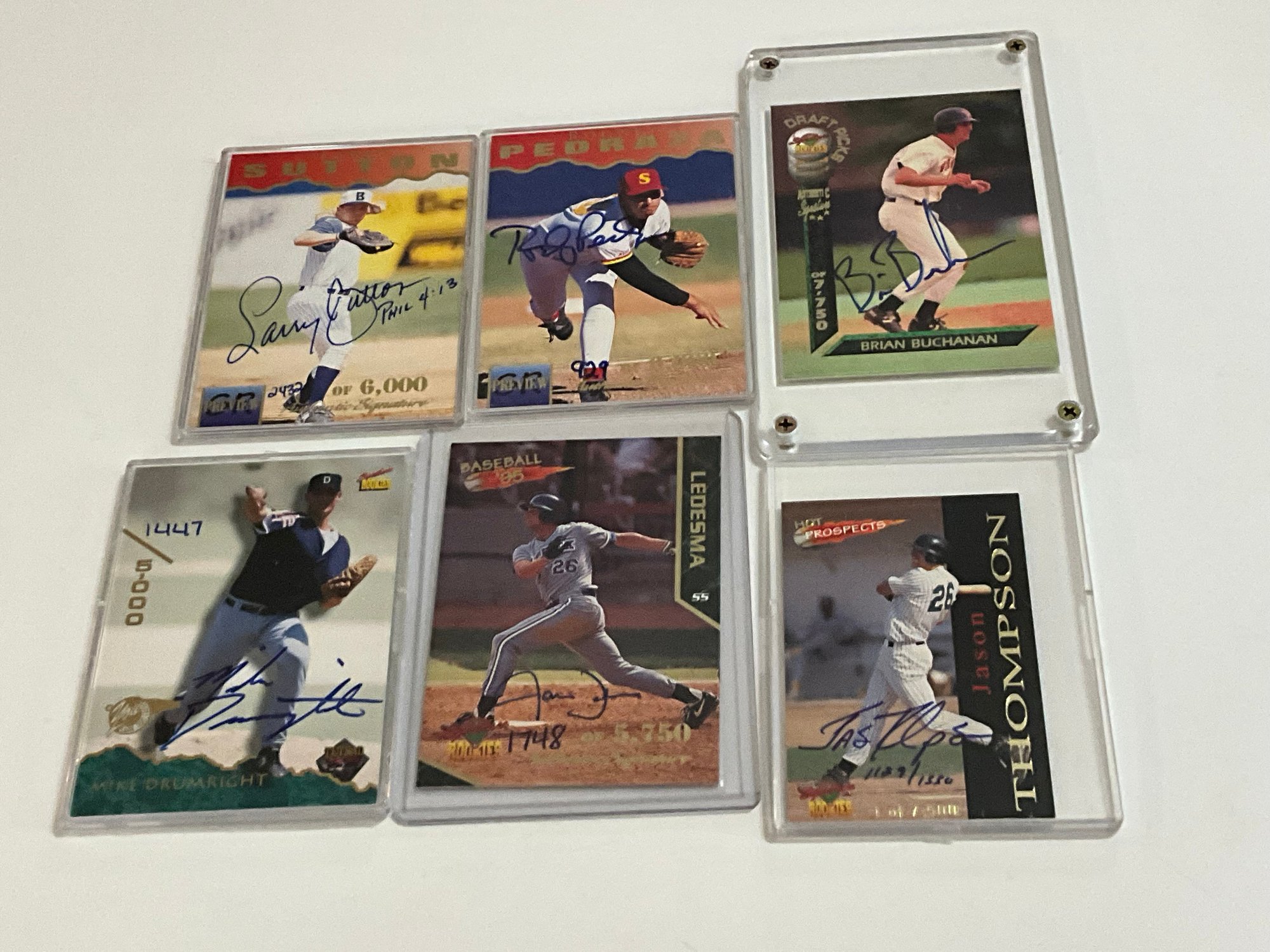 Signature Rookies Autographed Baseball Cards #24353 | Auctionninja.com