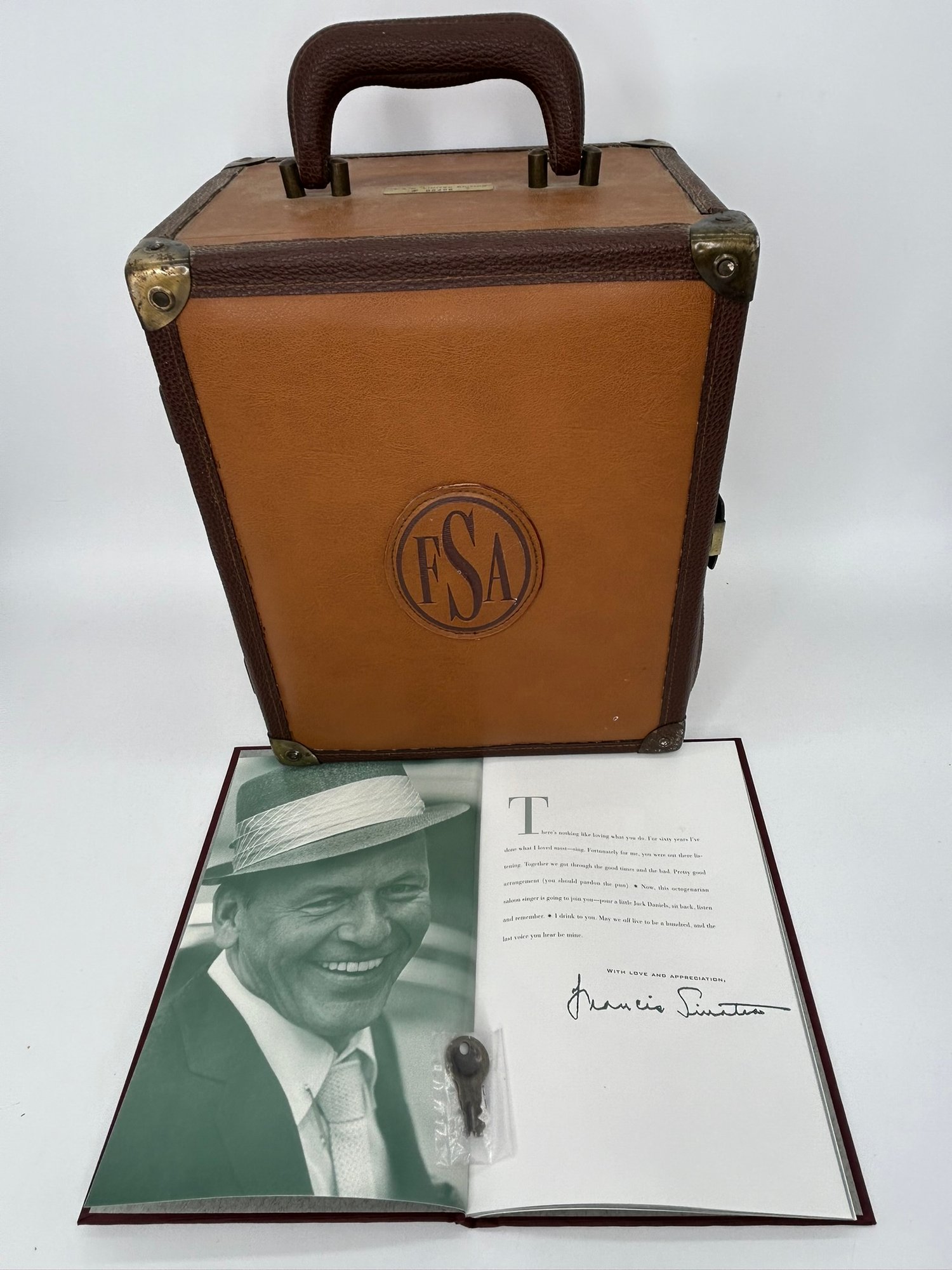 Frank Sinatra Limited Edition CD Box Set In Leather Case- Rare ...