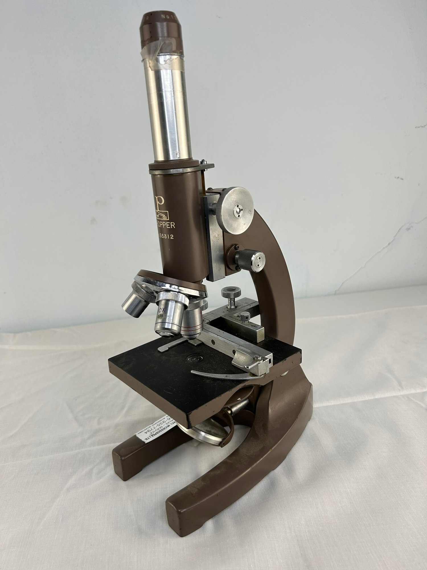 Vintage Propper Microscope #2908 | Auctionninja.com
