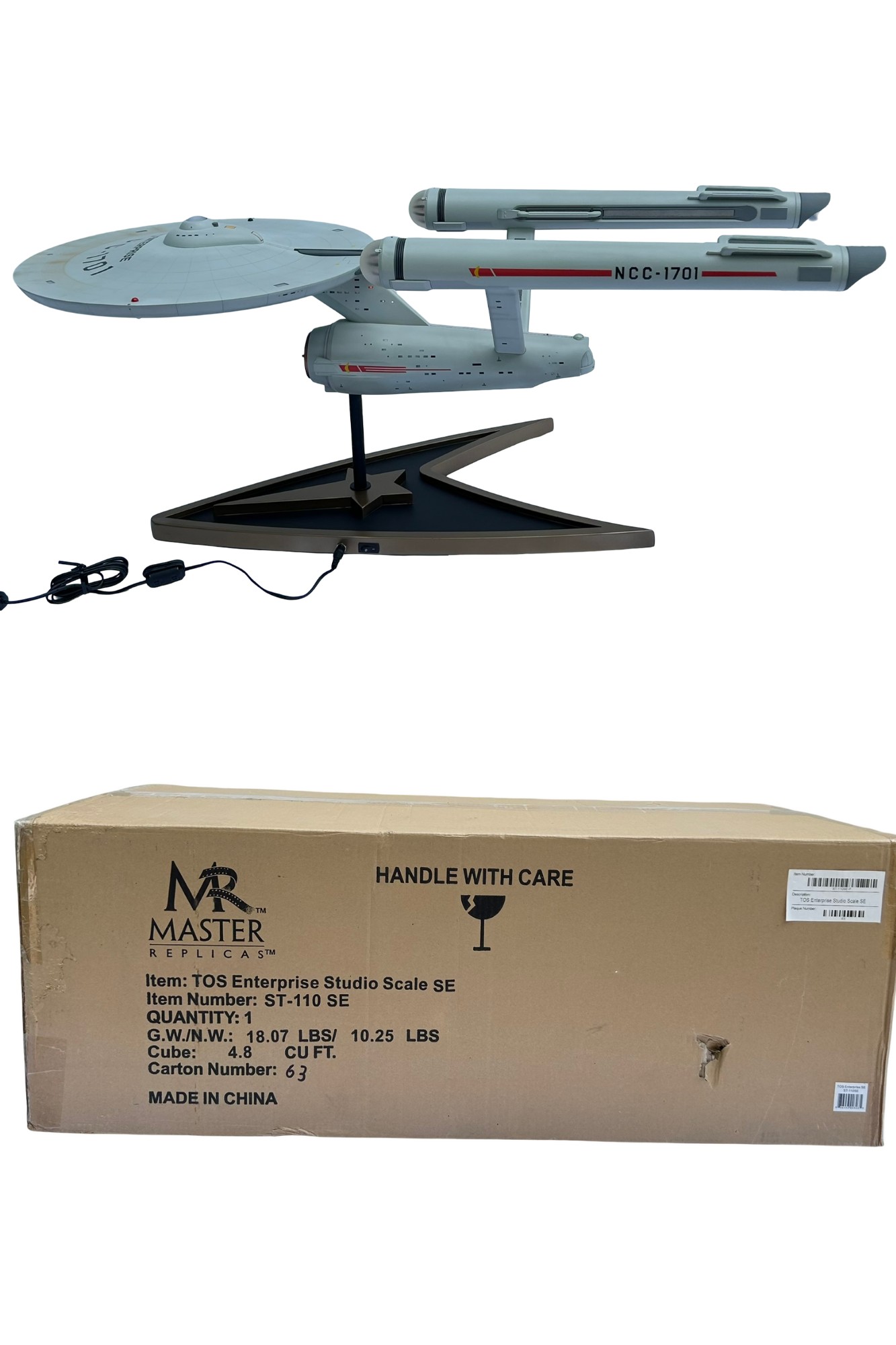 SIGNATURE EDITION Master Replicas Star Trek The Original Series (TOS ...