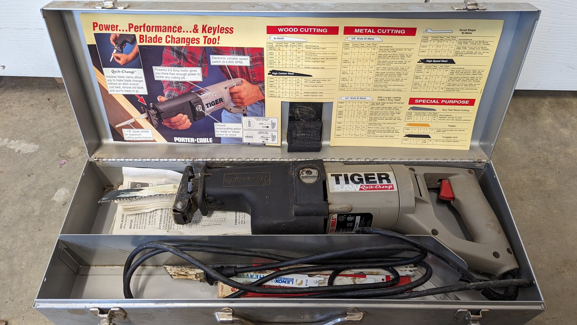 Porter Cable Model 737 Tiger Saw #5112 | Auctionninja.com