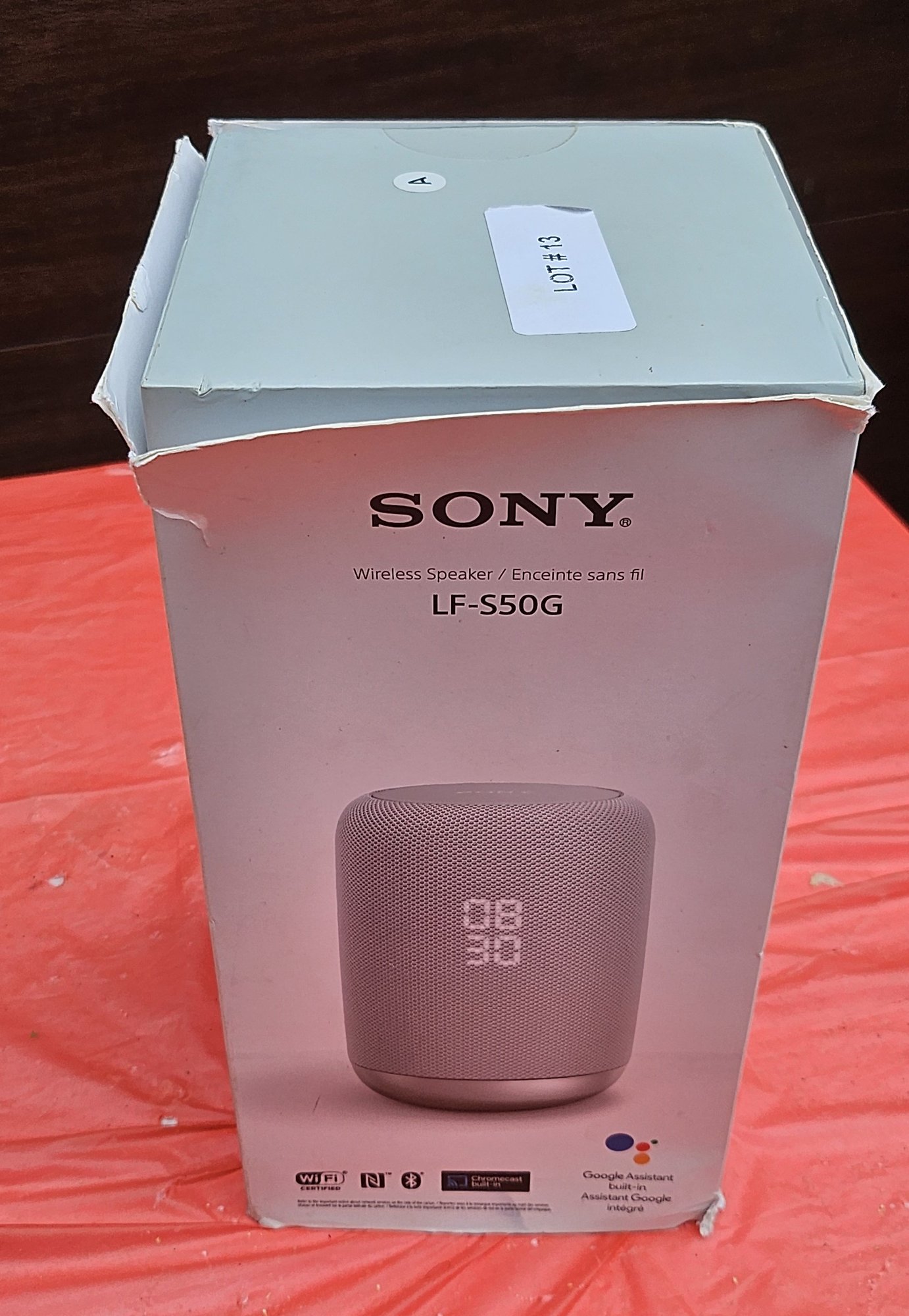 Sony - LF-S50G Smart Bluetooth Speaker - New In Box #2049340 ...