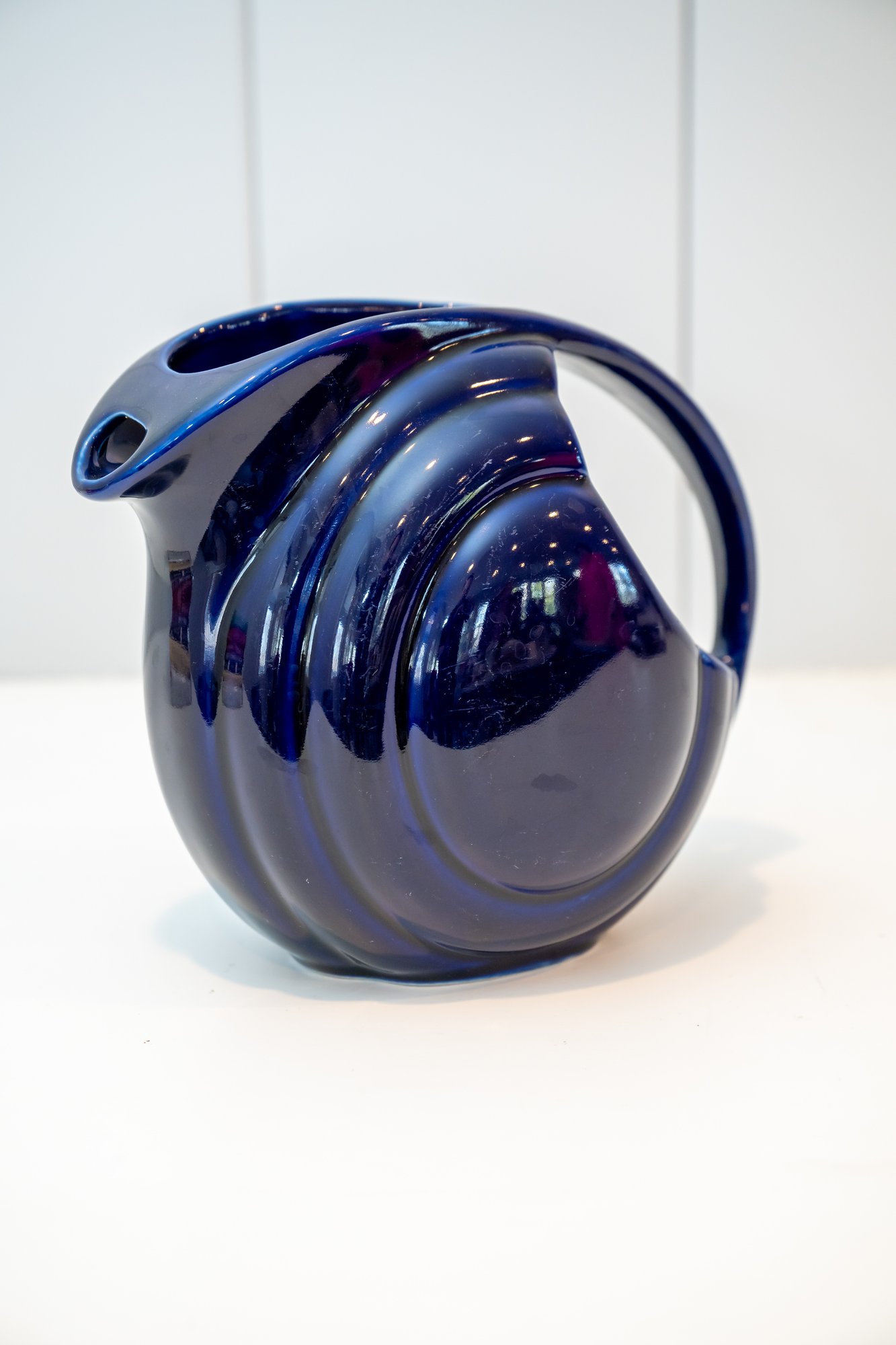 Cobalt Blue Water Pitcher #2047528 | Auctionninja.com