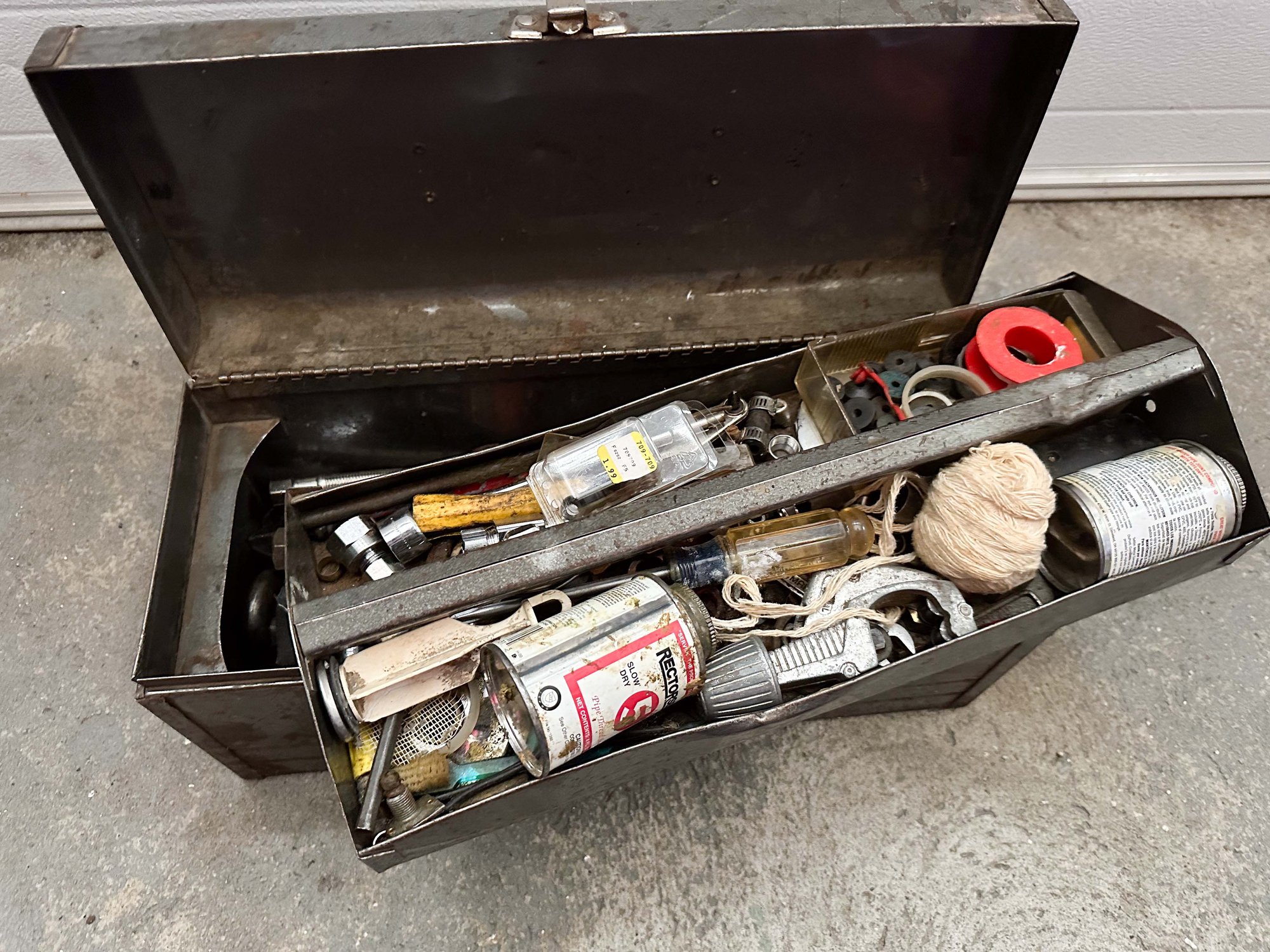 Sears Craftsman Toolbox With Plumbing Tools #2097471 | Auctionninja.com