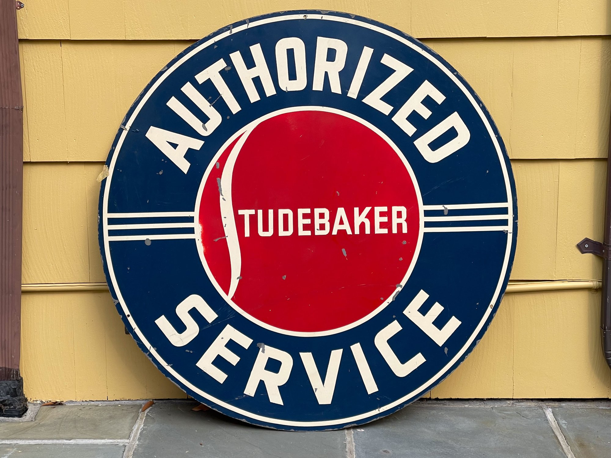 Reproduction Large 4' Vintage "Authorized Studebaker Service ...